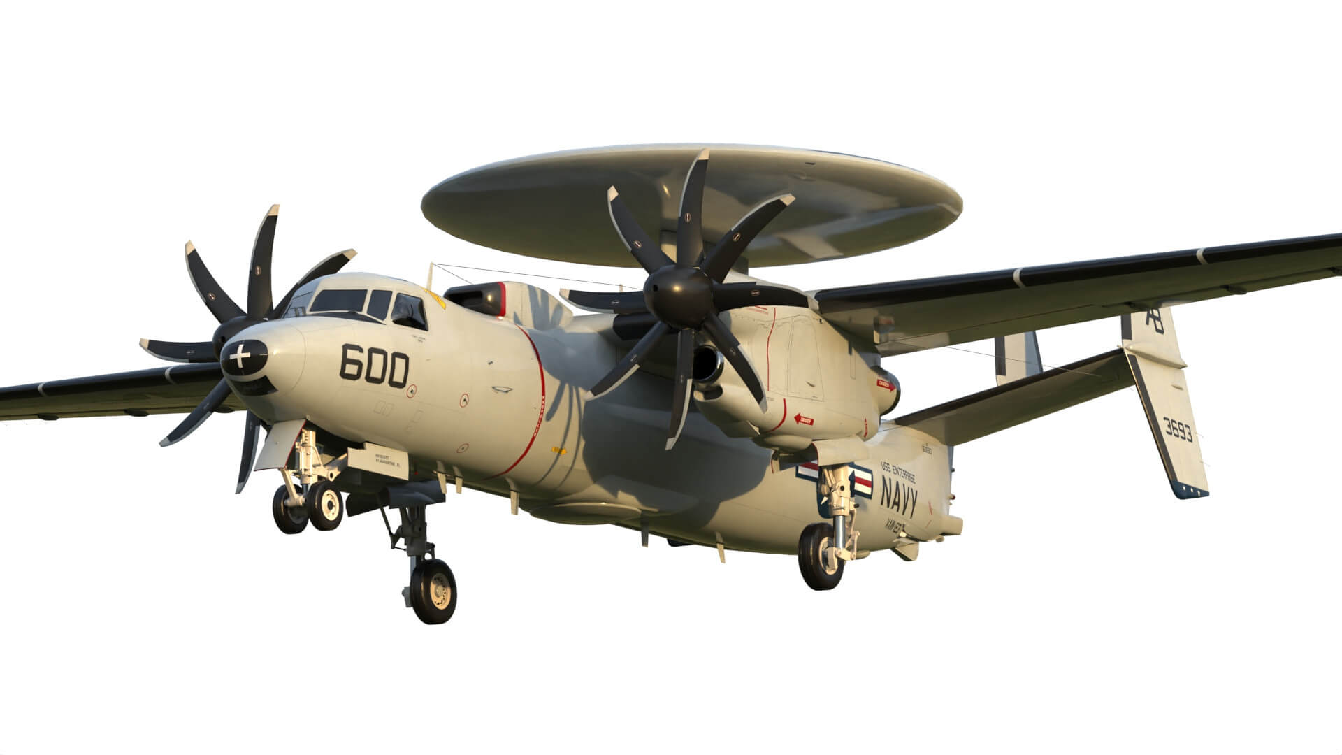 E-2 Hawkeye 3D Model by citizensnip