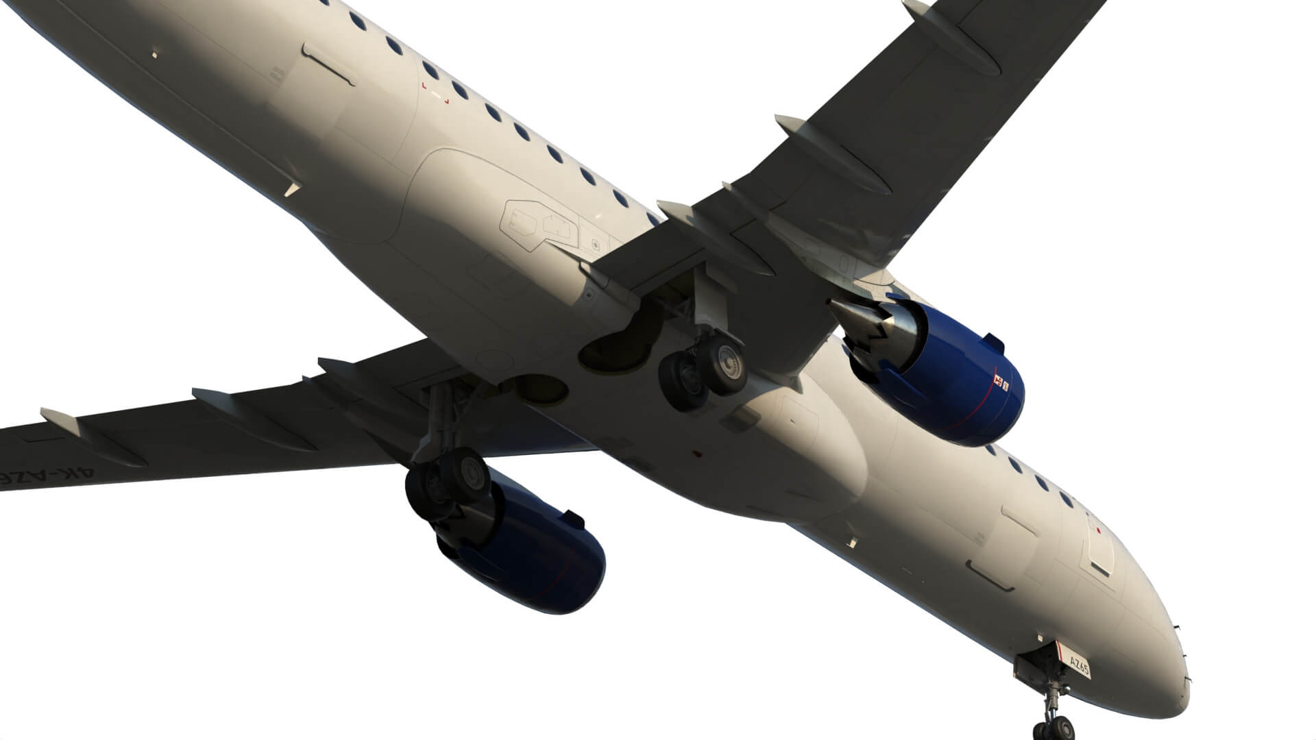 Embraer 190 ERJ-190 airliner 3D Model by citizensnip