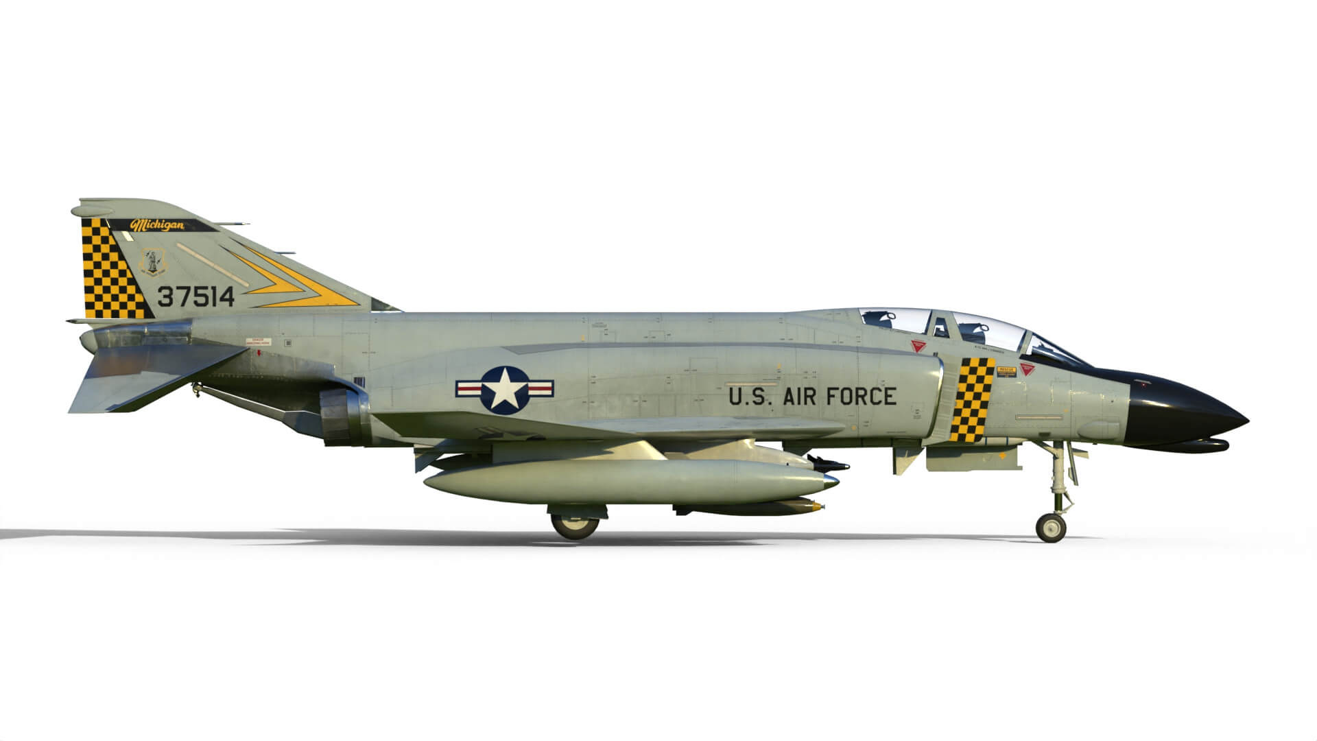 F-4 Phantom 3D Model by citizensnip