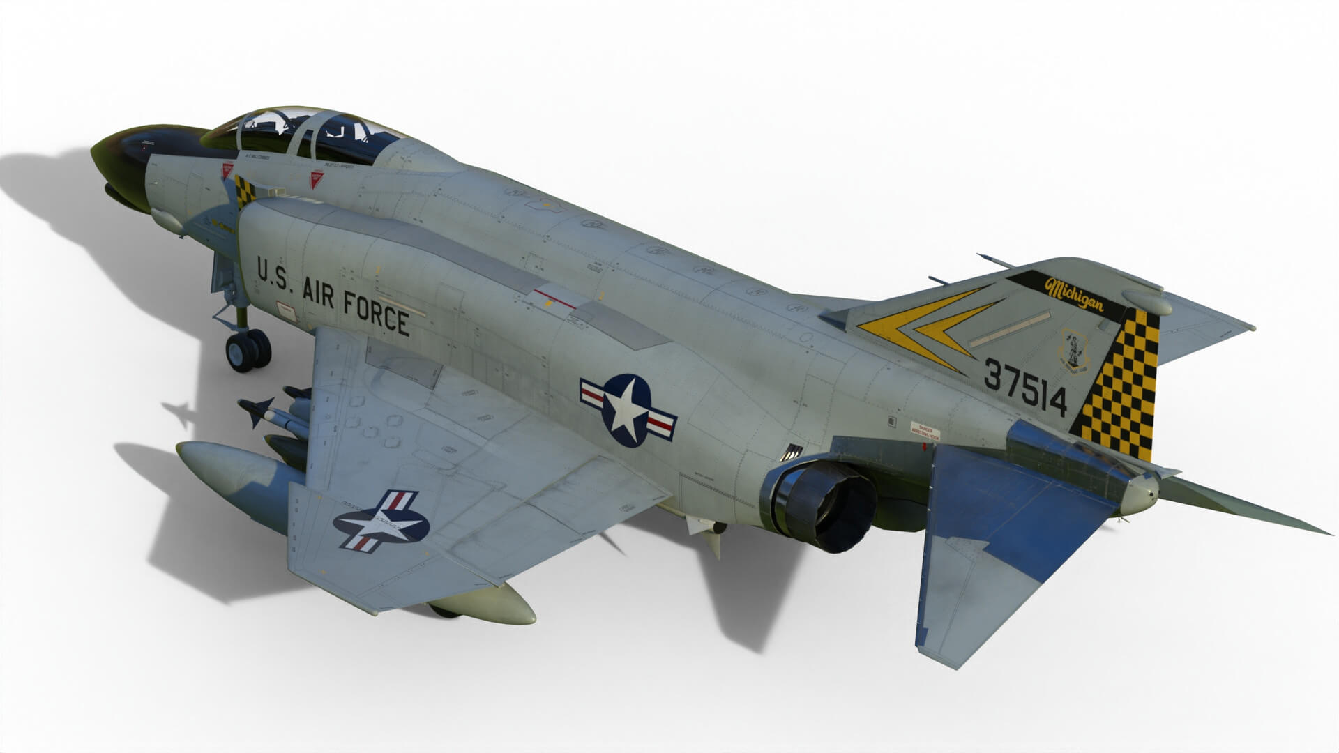 F-4 Phantom 3D Model by citizensnip