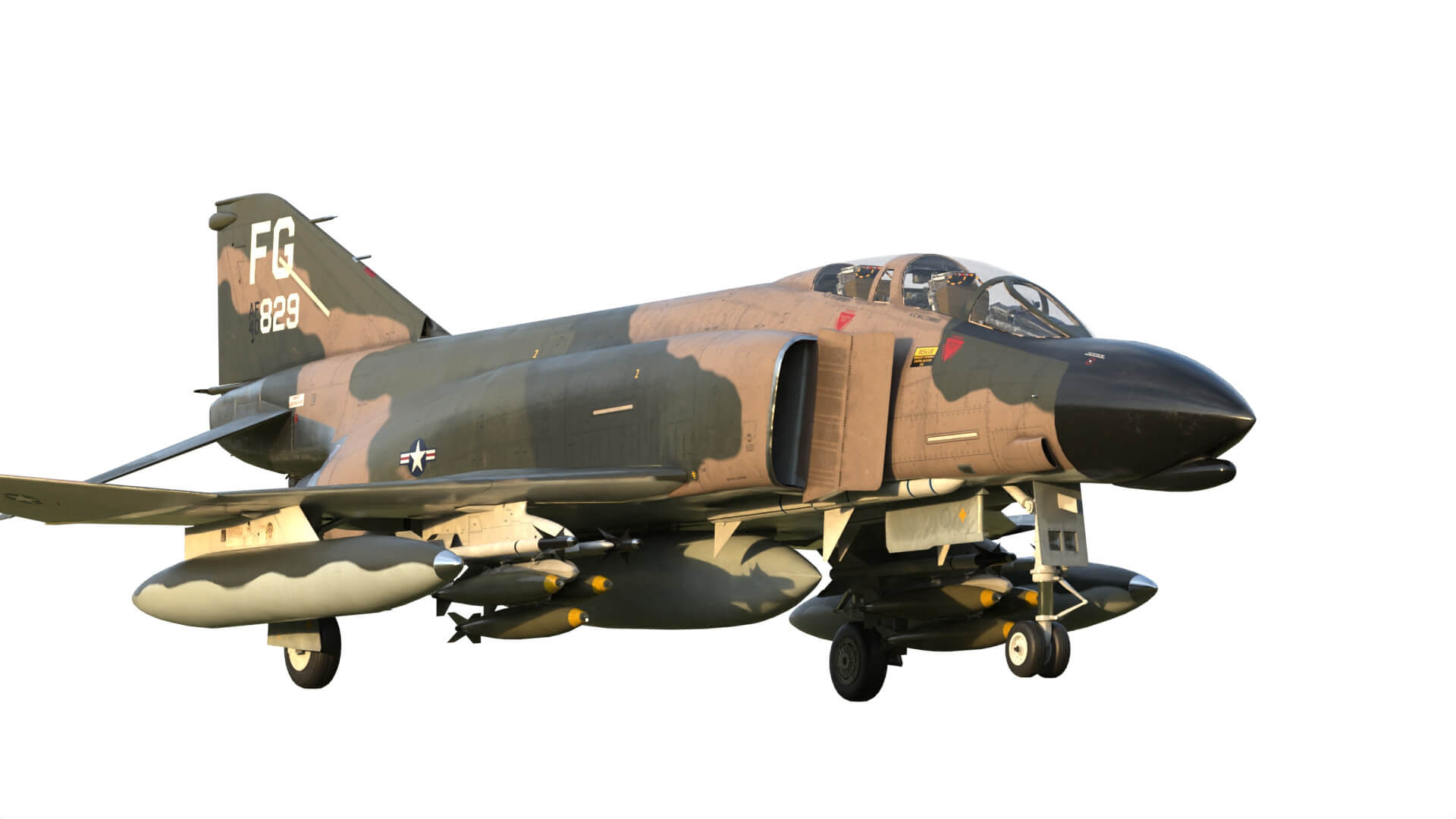 F-4 Phantom 3D Model by citizensnip