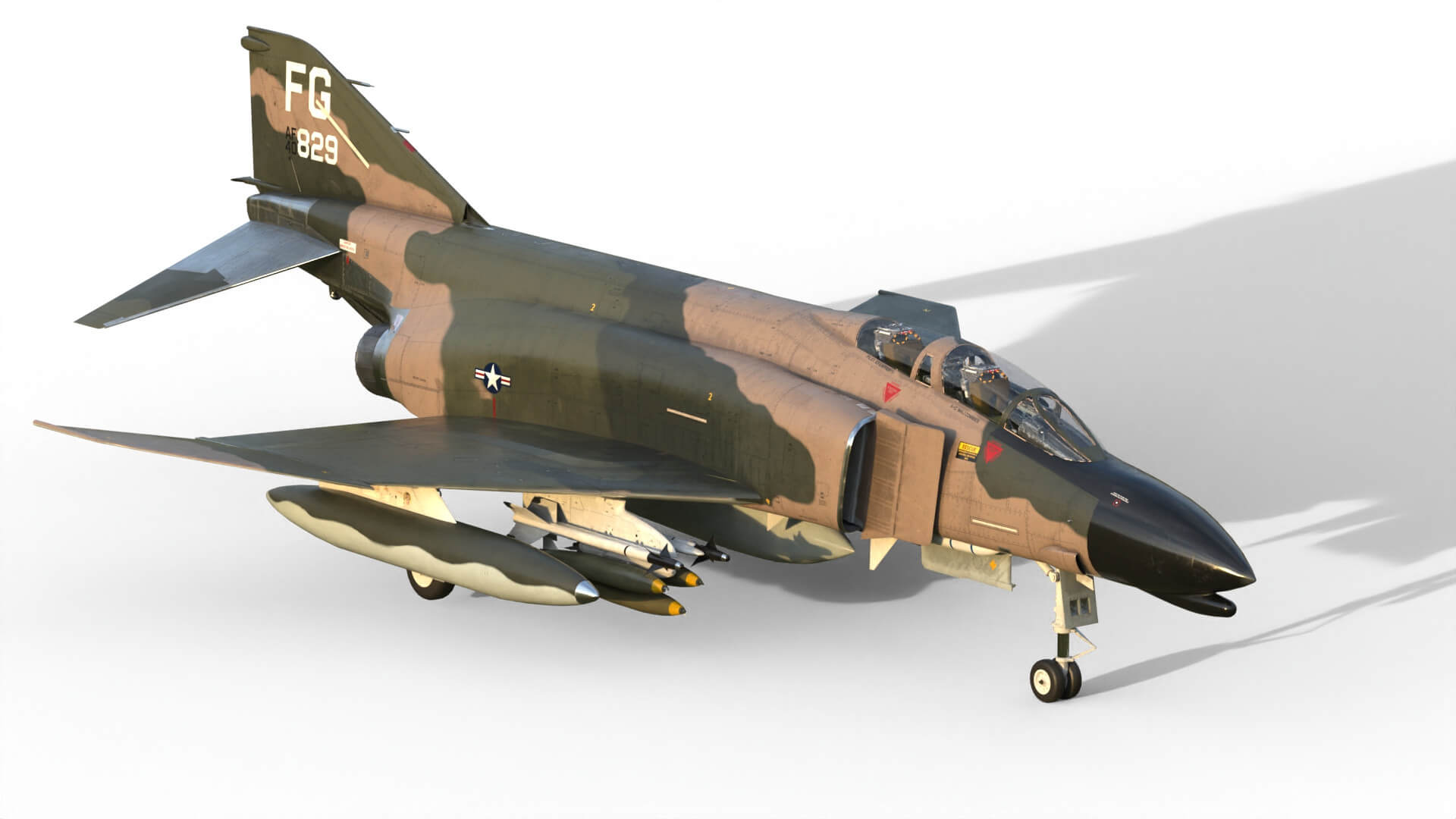 F-4 Phantom 3D Model by citizensnip