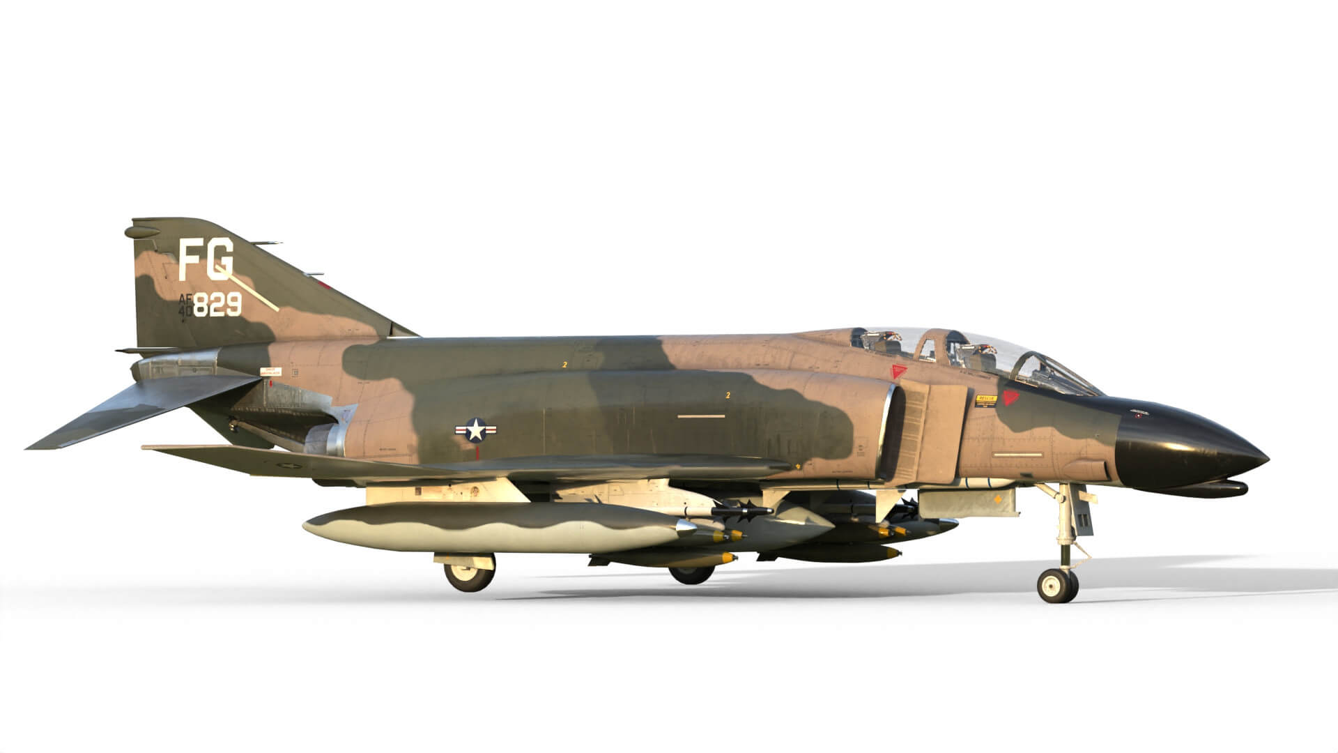 F-4 Phantom 3D Model by citizensnip