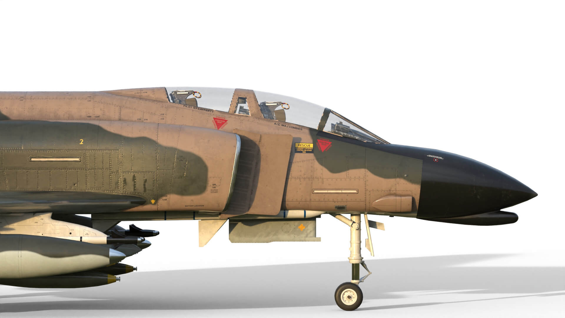 F-4 Phantom 3D Model by citizensnip