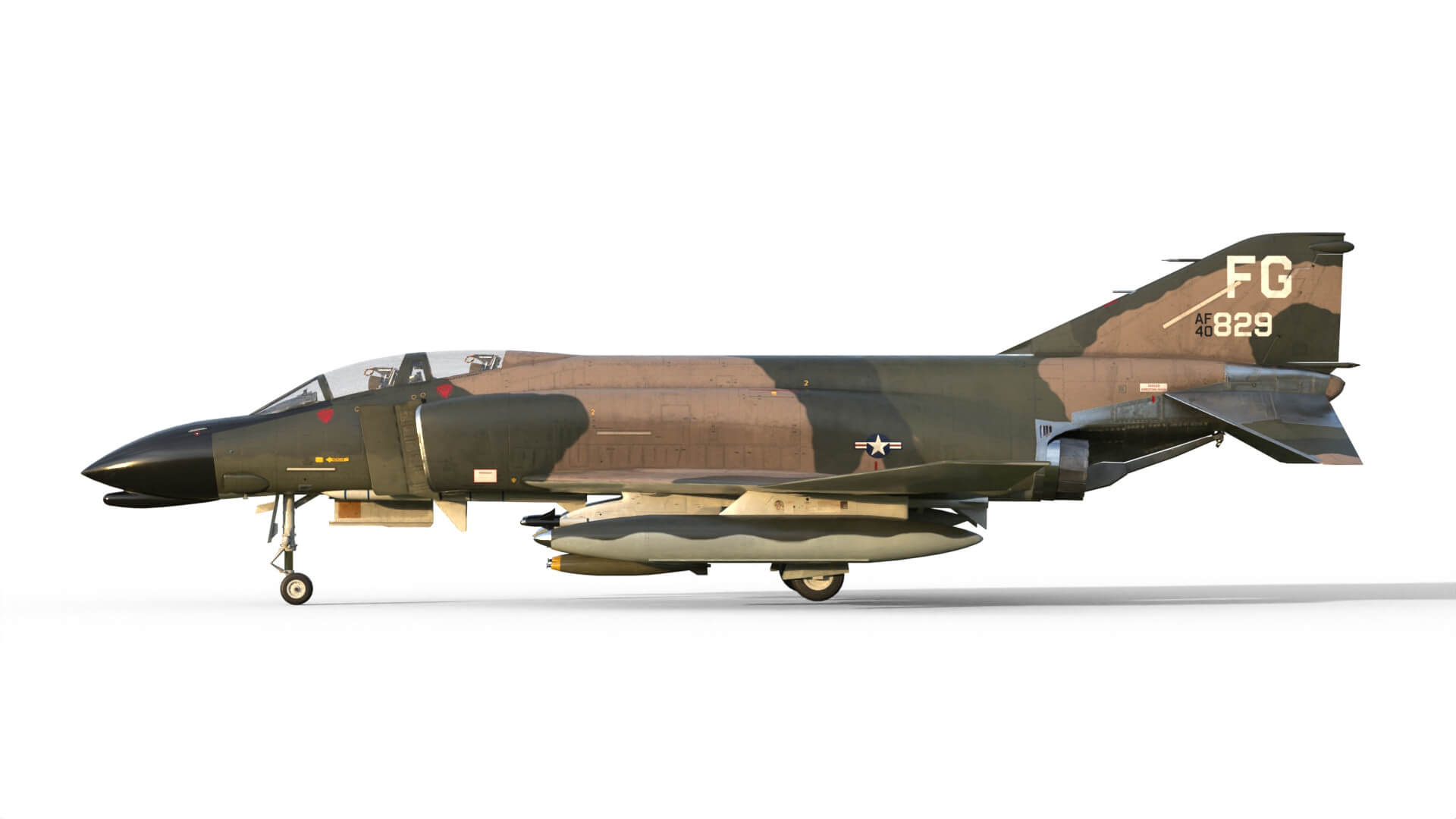 F-4 Phantom 3D Model by citizensnip