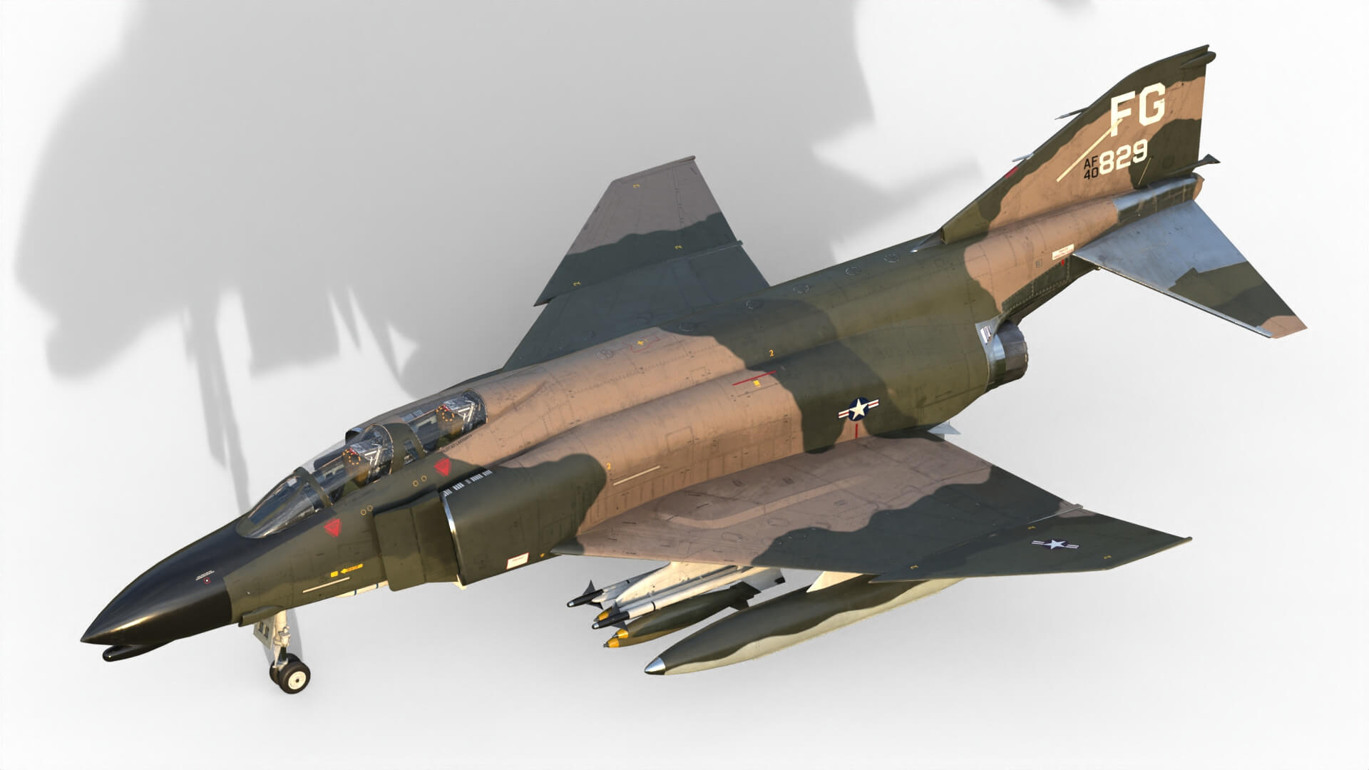 F-4 Phantom 3D Model by citizensnip