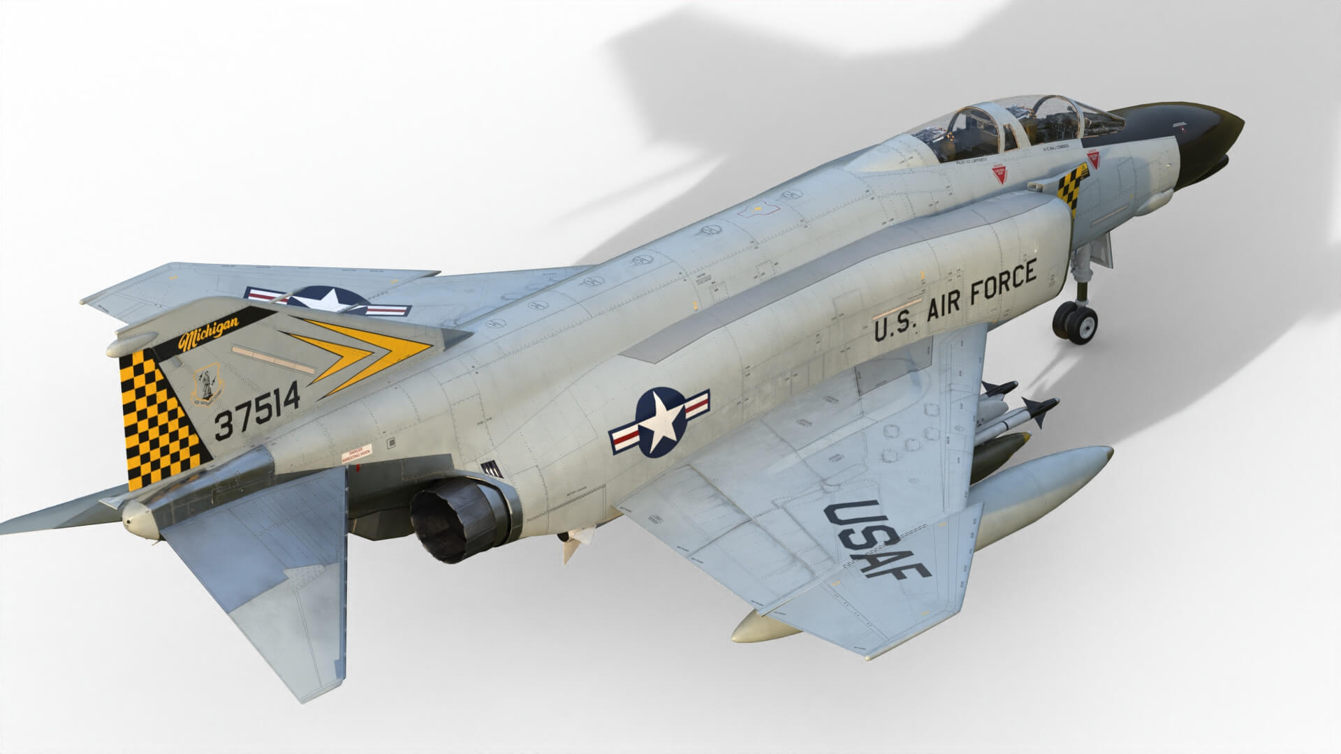 F-4 Phantom 3D Model by citizensnip