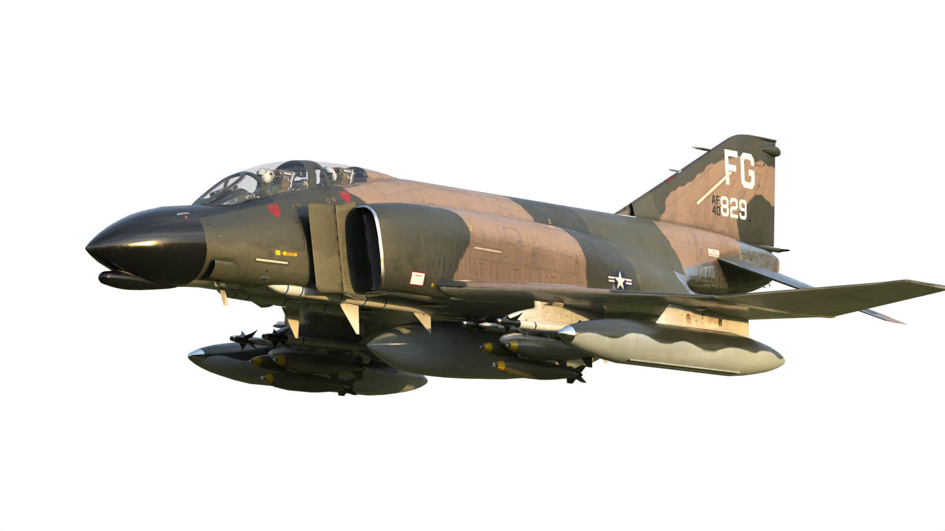 F-4 Phantom 3D Model by citizensnip