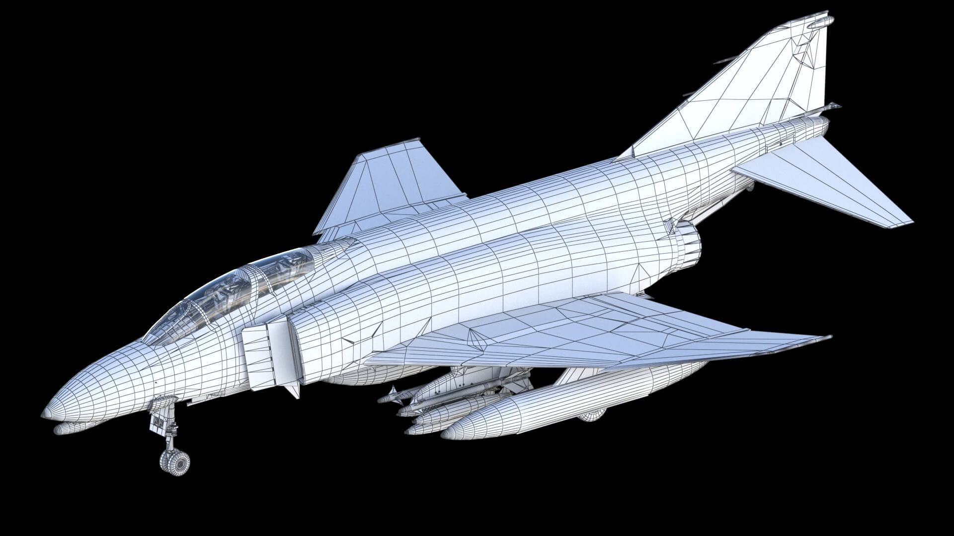F-4 Phantom 3D Model by citizensnip