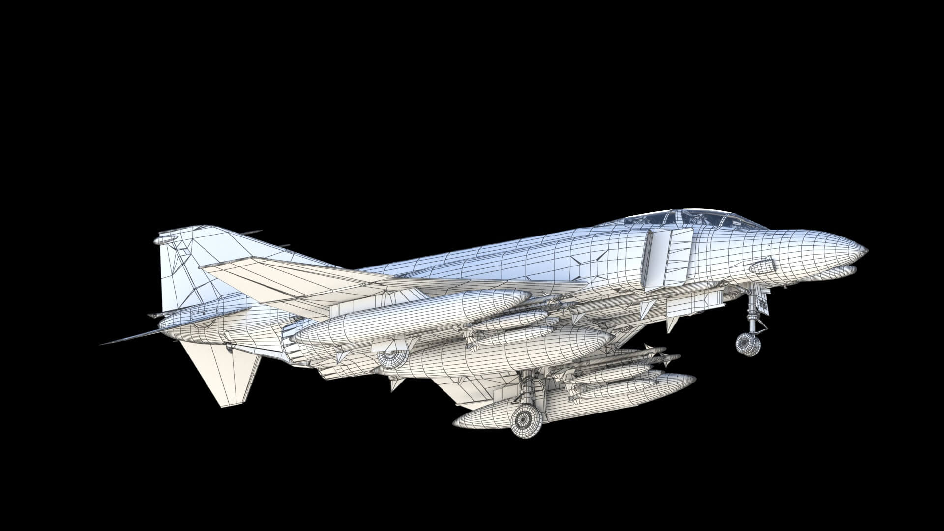 F-4 Phantom 3D Model by citizensnip