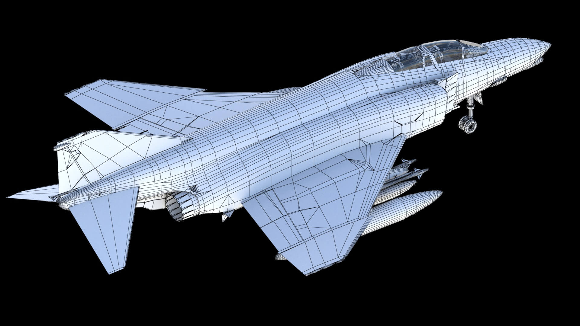 F-4 Phantom 3D Model by citizensnip