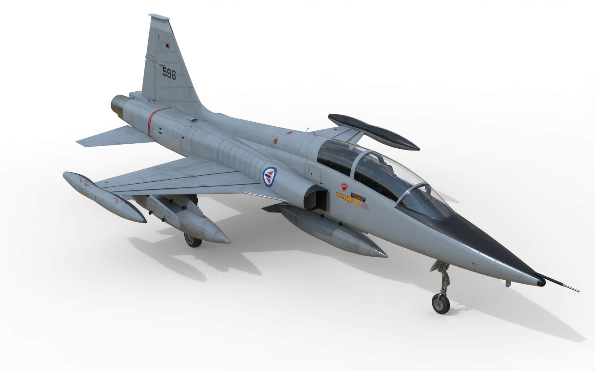 F-5B Freedom Fighter 3D Model by citizensnip