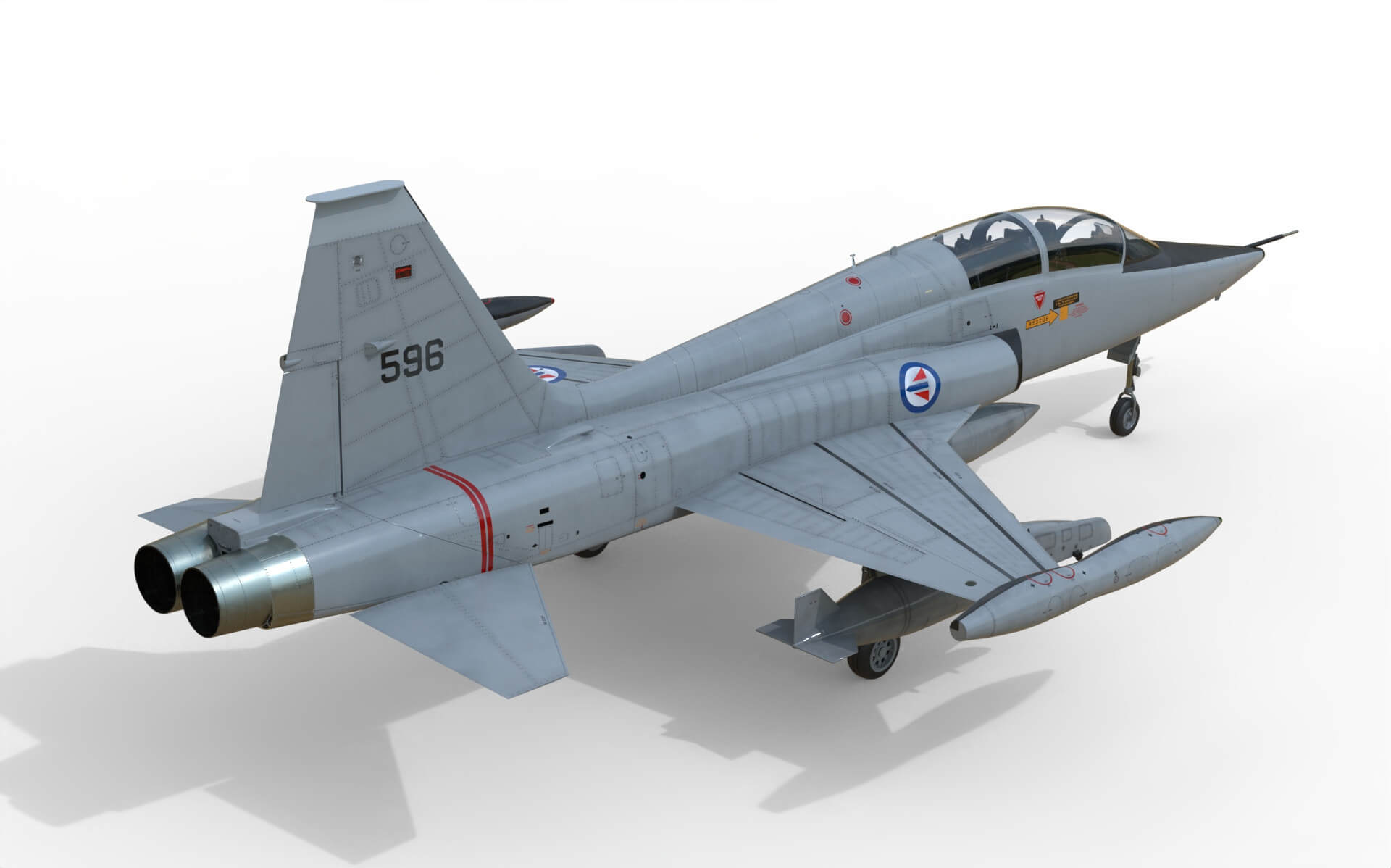 F-5B Freedom Fighter 3D Model by citizensnip