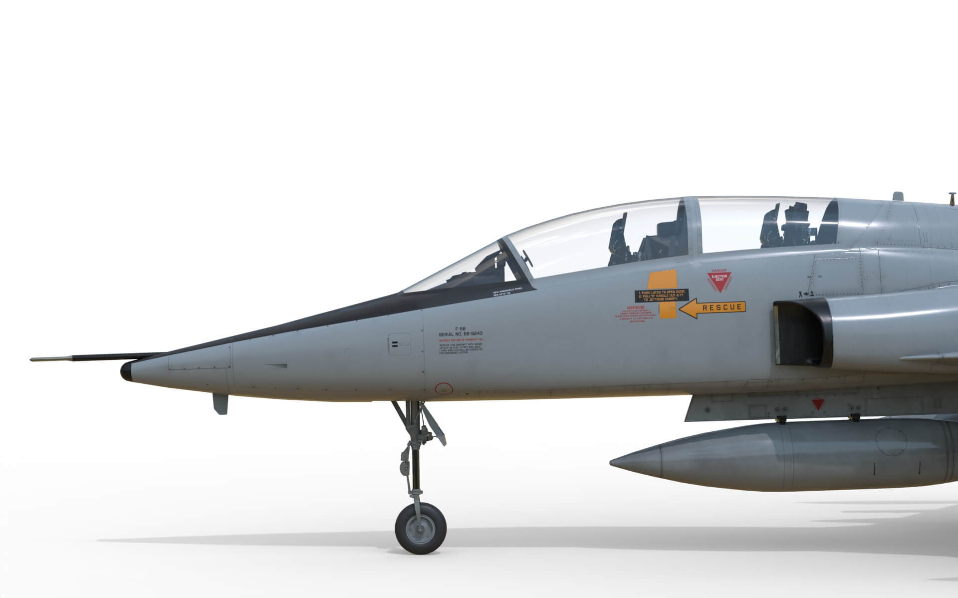 F-5B Freedom Fighter 3D Model by citizensnip