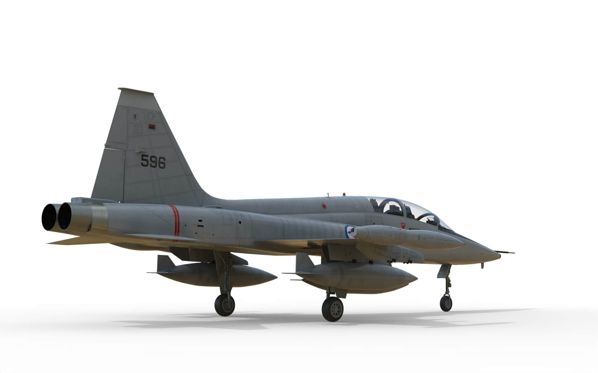 F-5B Freedom Fighter 3D Model by citizensnip