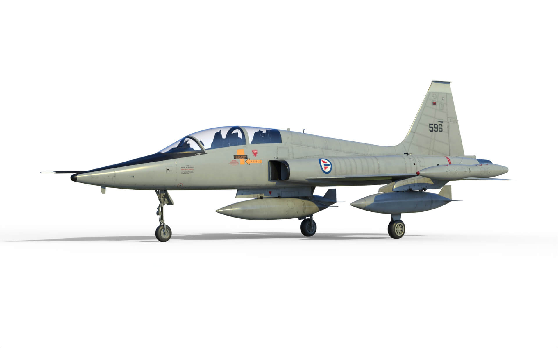 F-5B Freedom Fighter 3D Model by citizensnip