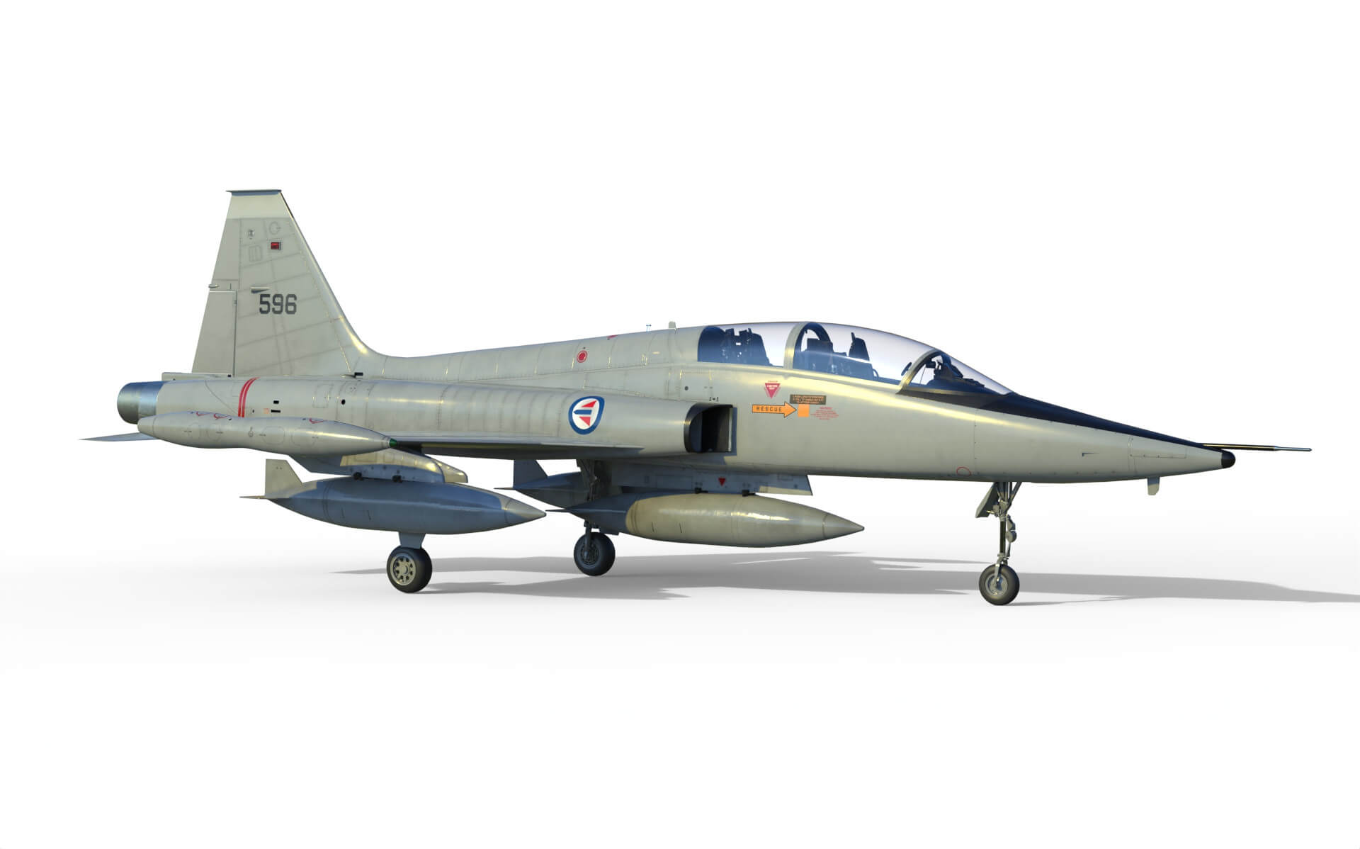 F-5B Freedom Fighter 3D Model by citizensnip