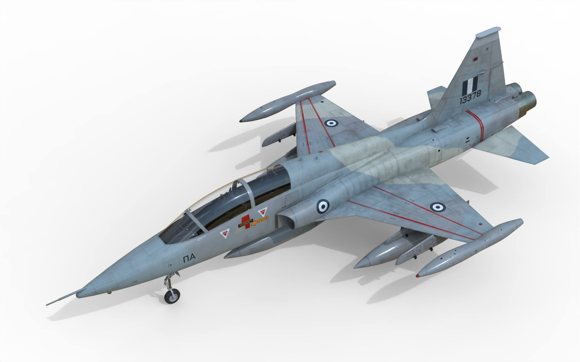 F-5B Freedom Fighter 3D Model by citizensnip