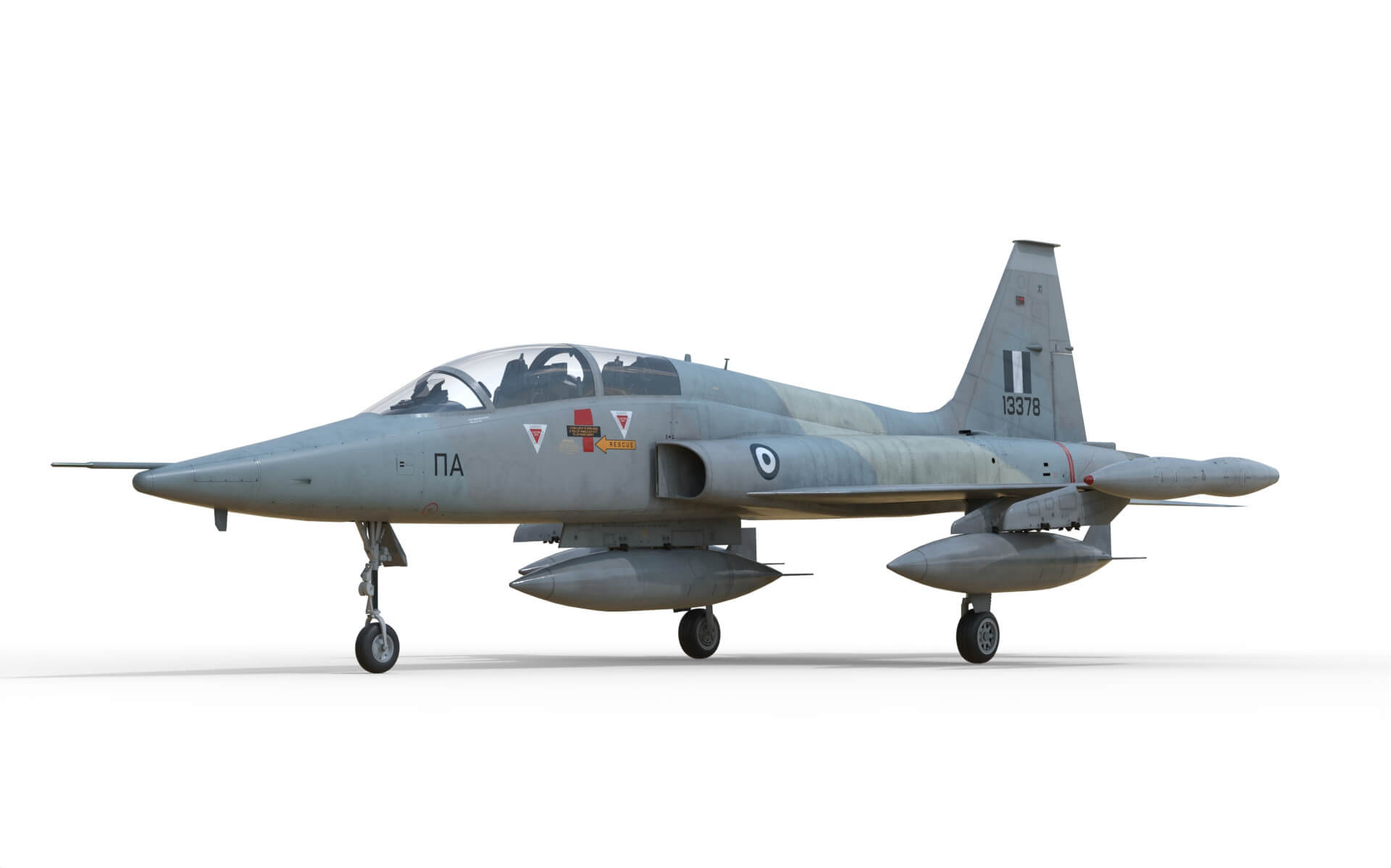 F-5B Freedom Fighter 3D Model by citizensnip
