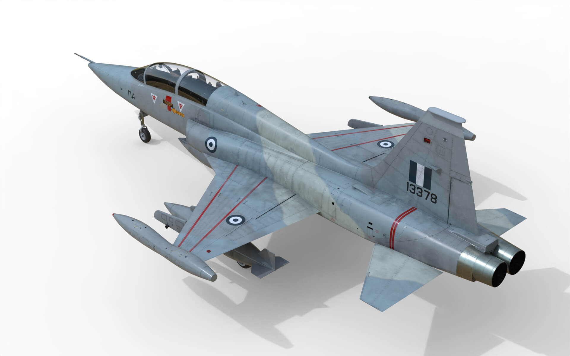 F-5B Freedom Fighter 3D Model by citizensnip