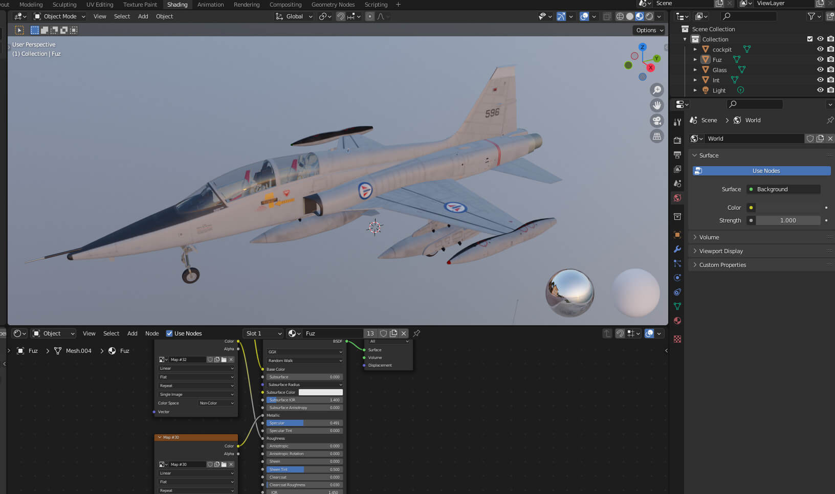 F-5B Freedom Fighter 3D Model by citizensnip