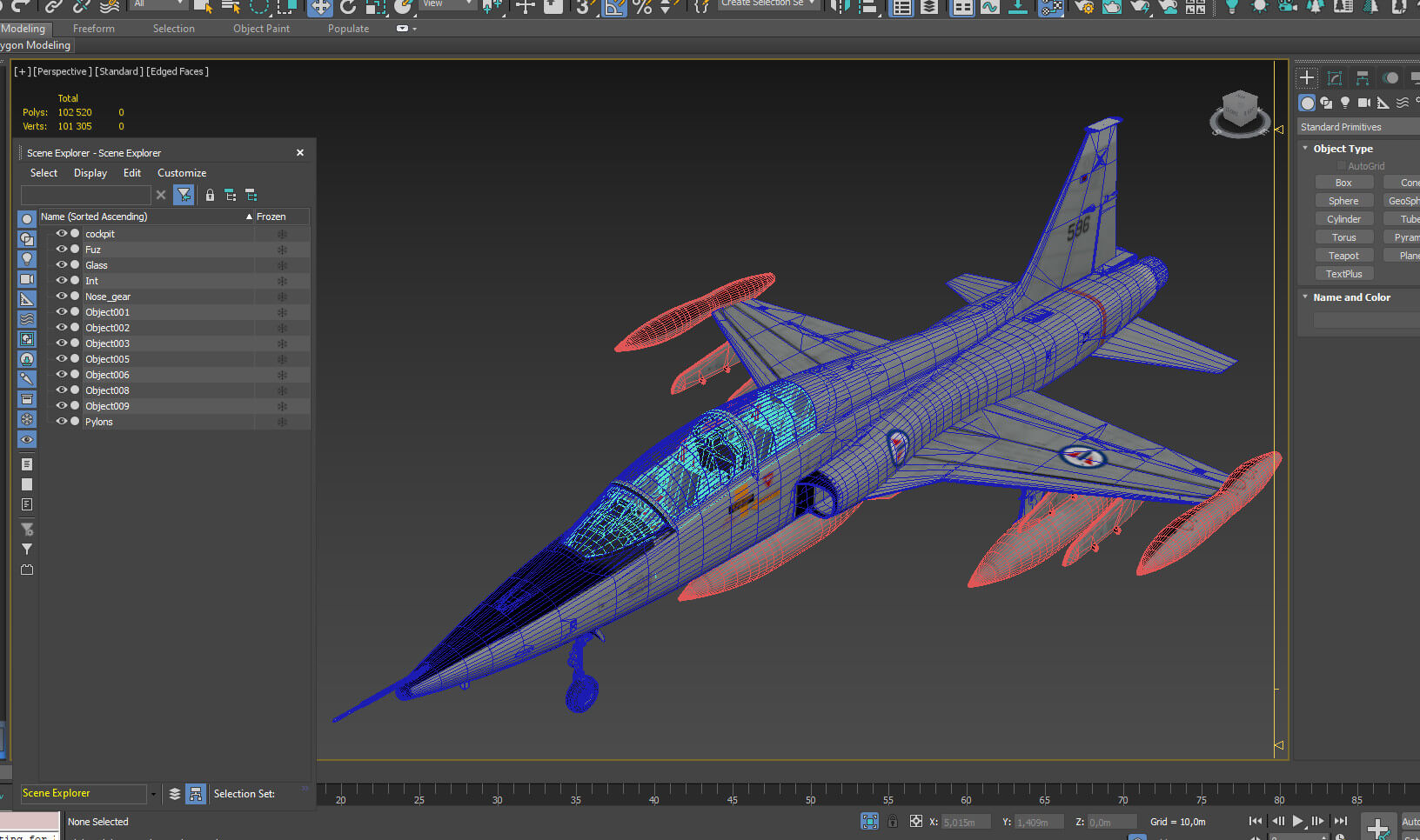 F-5B Freedom Fighter 3D Model by citizensnip