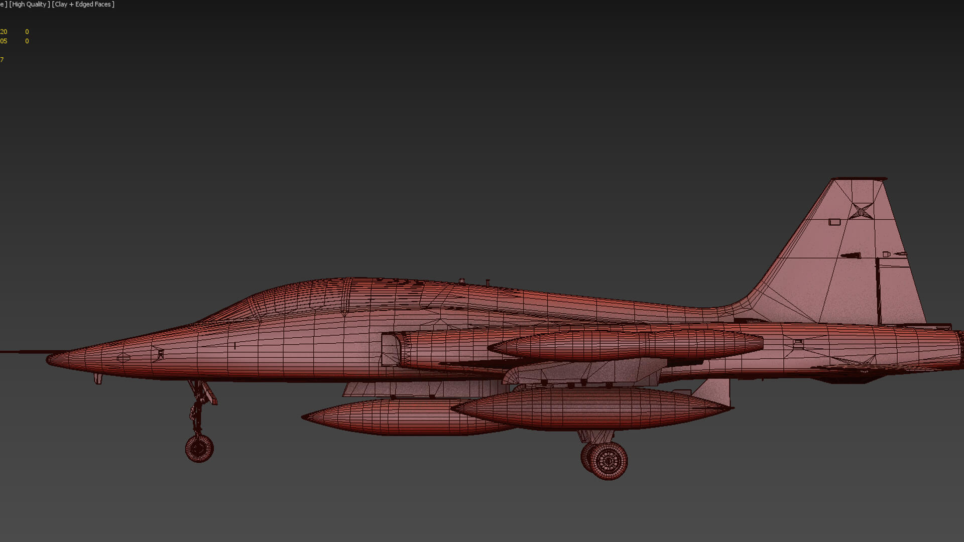 F-5B Freedom Fighter 3D Model by citizensnip