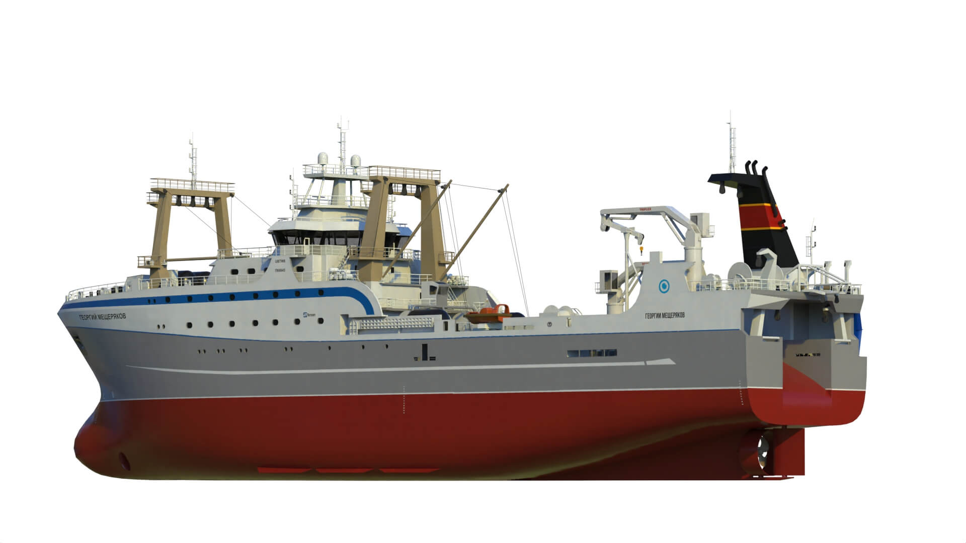 Fishing Trawler - 3D Model by citizensnip
