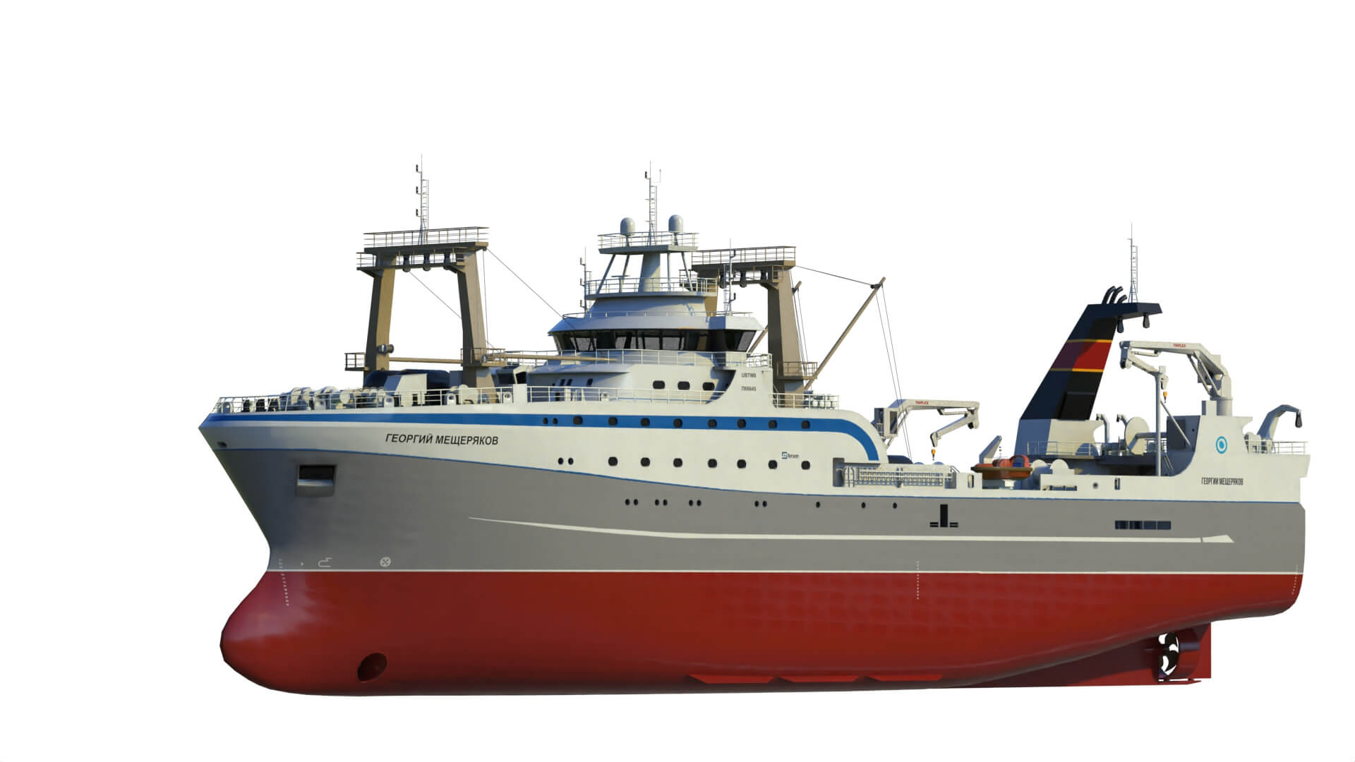Fishing Trawler - 3D Model by citizensnip