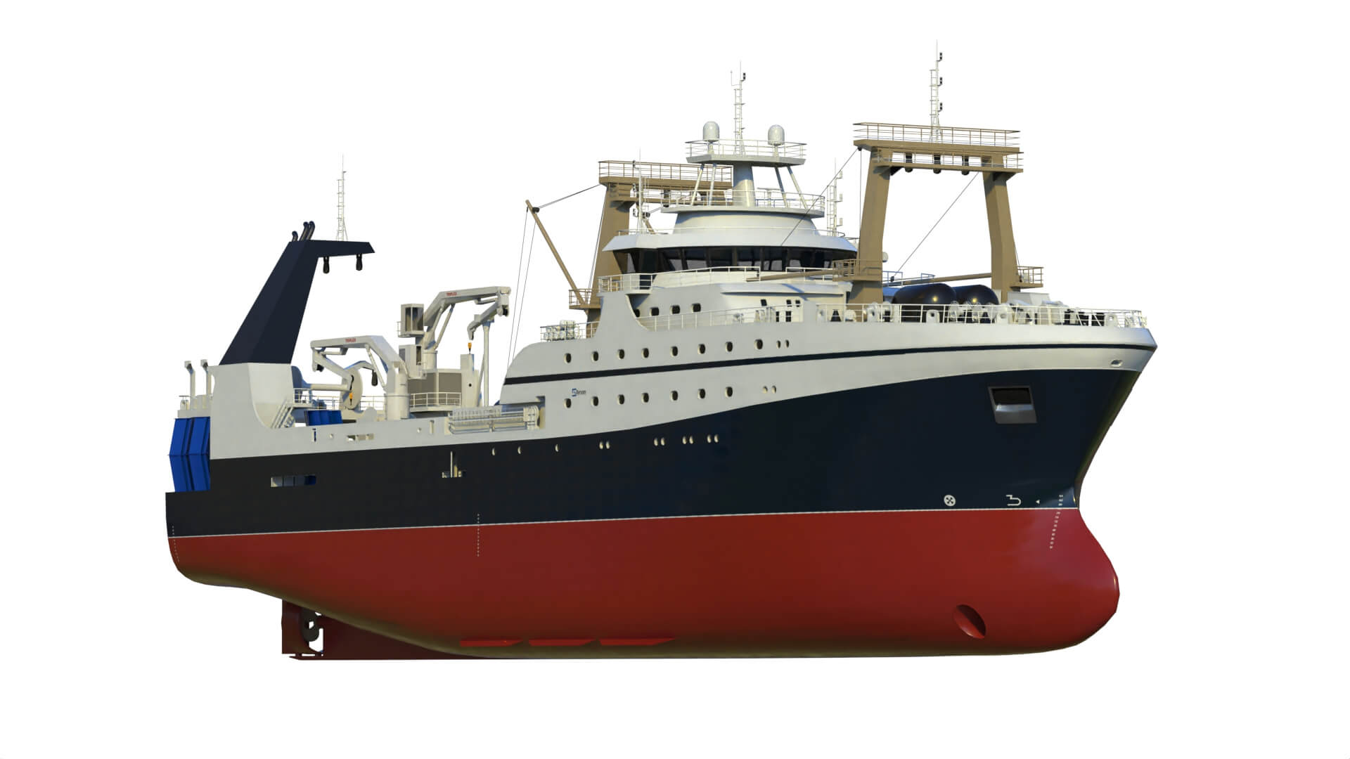 Fishing Trawler - 3D Model by citizensnip