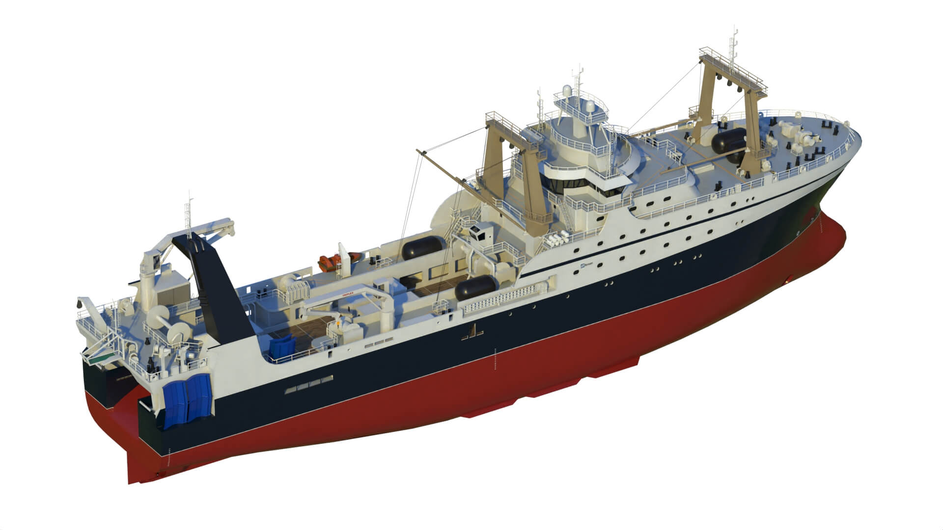 Fishing Trawler - 3D Model by citizensnip
