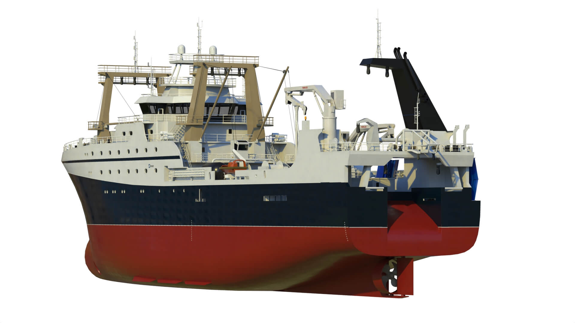 Fishing Trawler - 3D Model by citizensnip