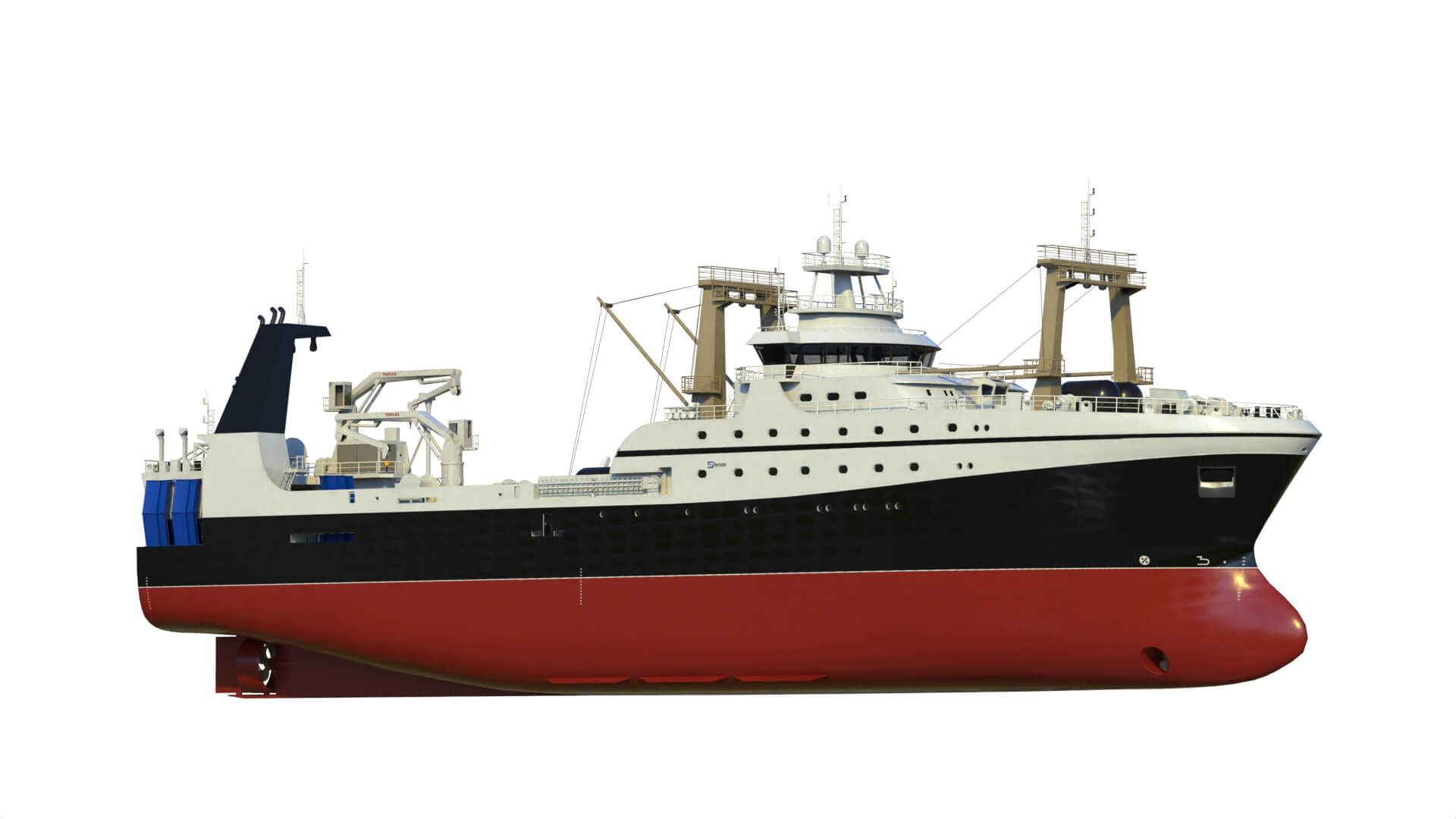 Fishing Trawler - 3D Model by citizensnip