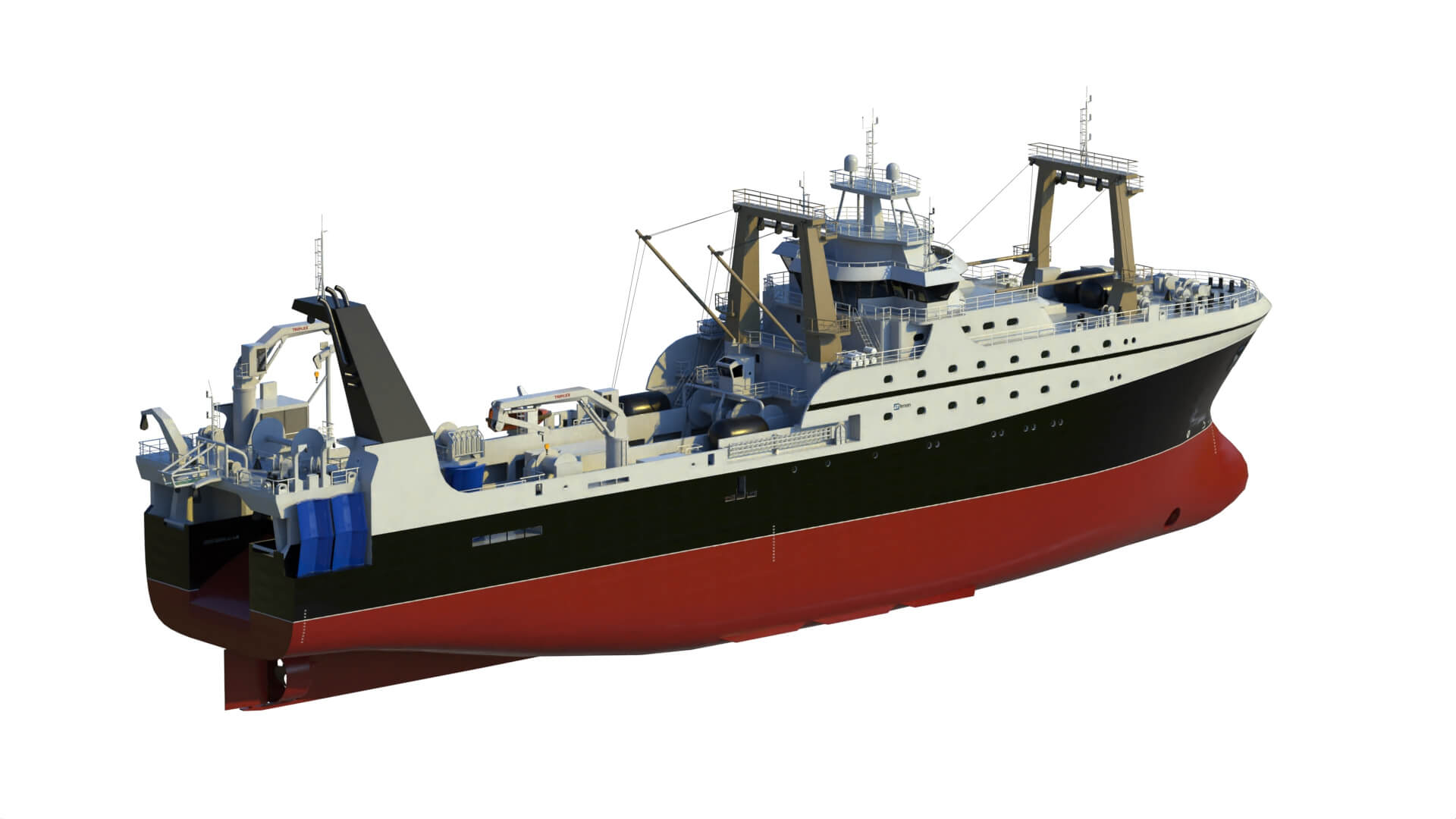 Fishing Trawler - 3D Model by citizensnip