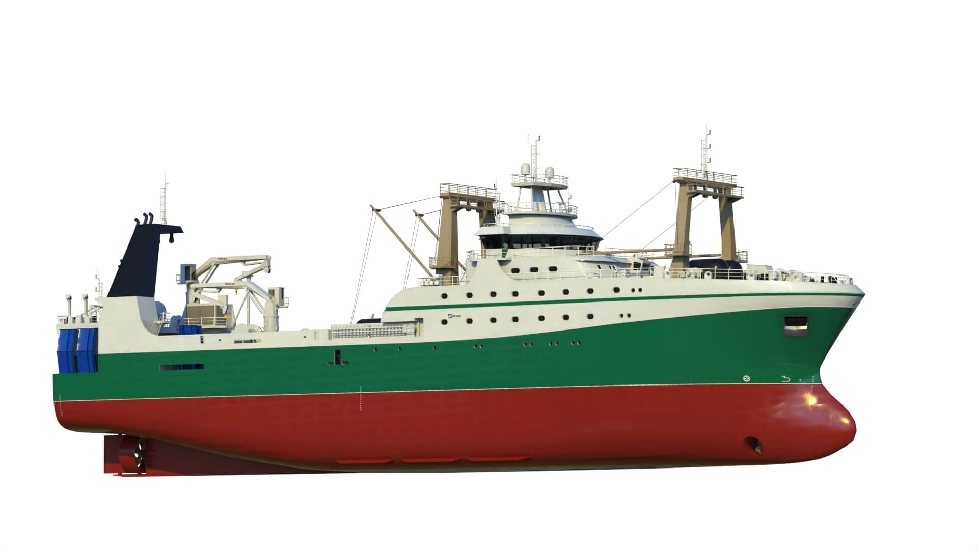 Fishing Trawler - 3D Model by citizensnip