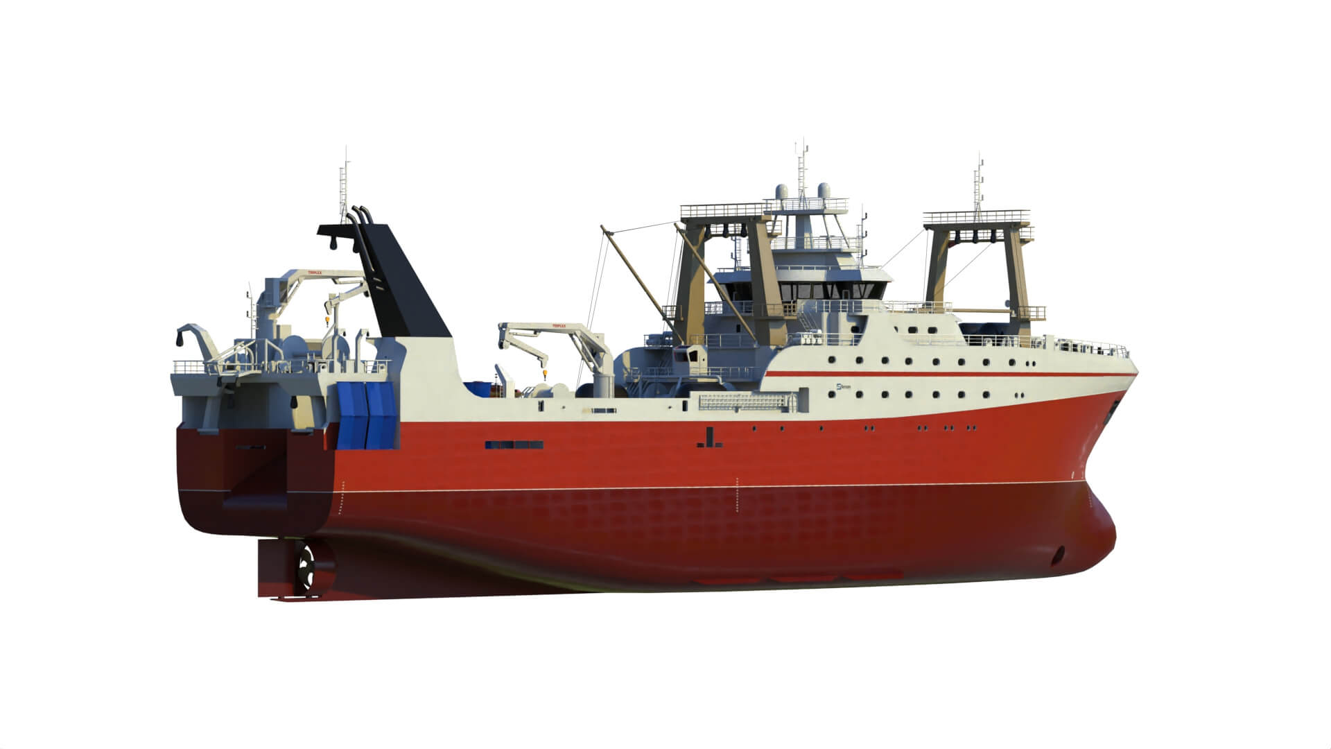 Fishing Trawler - 3D Model by citizensnip