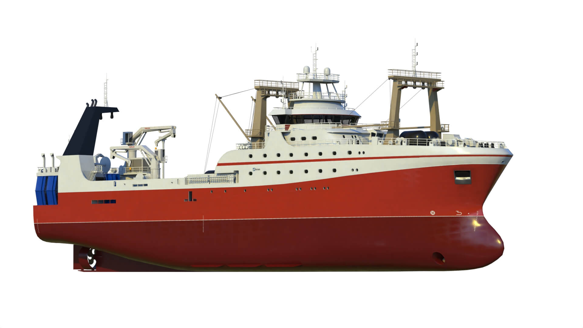 Fishing Trawler - 3D Model by citizensnip