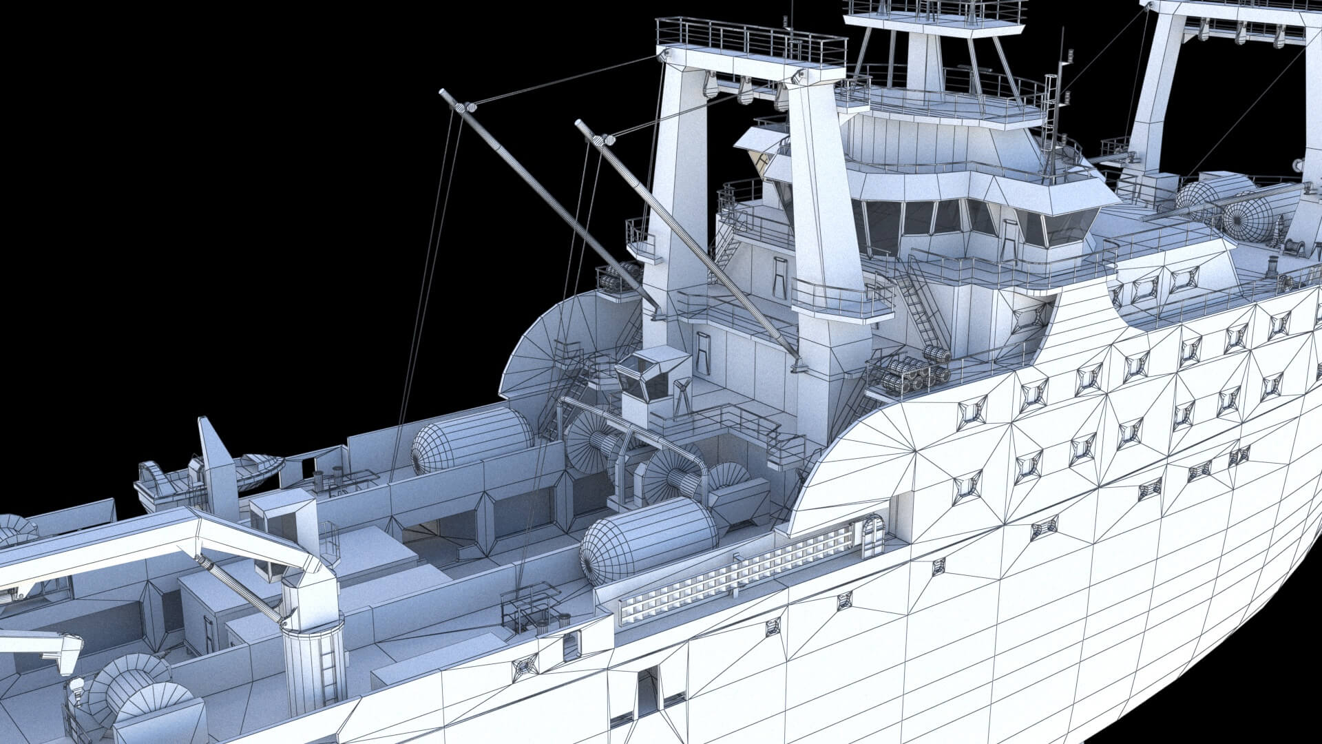 Fishing Trawler - 3D Model by citizensnip