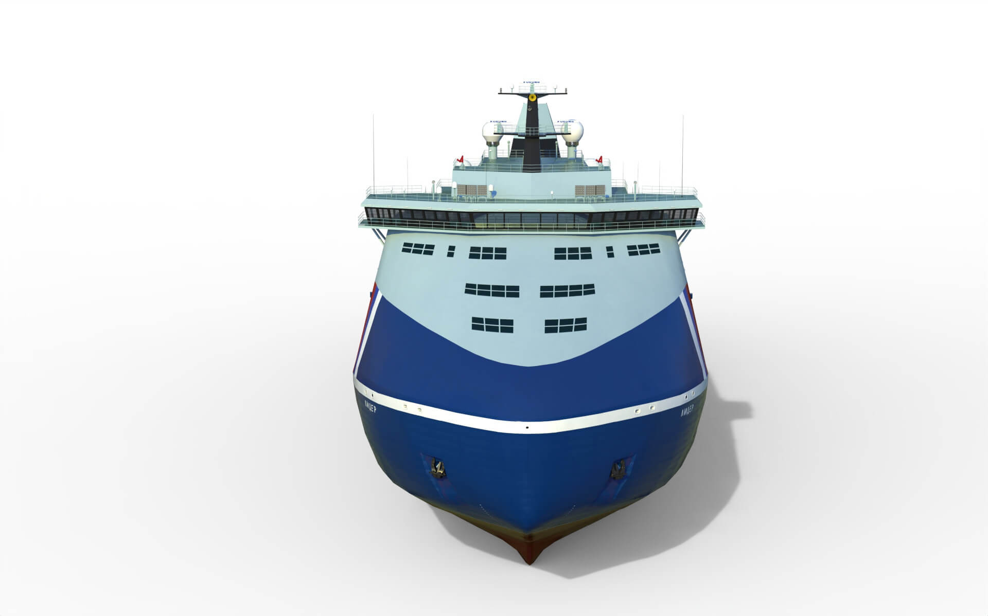 Icebreaker Lider Project 10510 - 3D Model by citizensnip