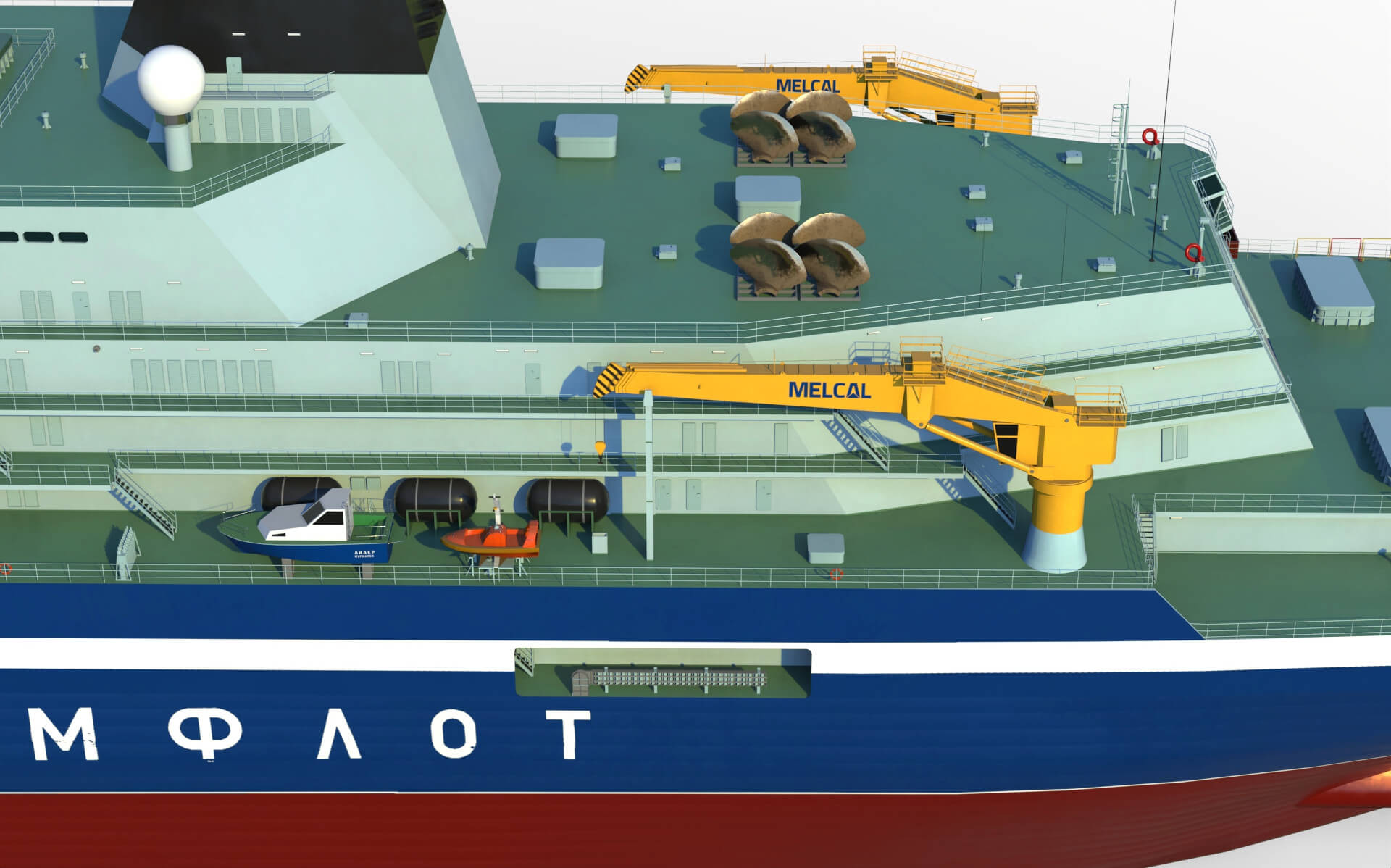 Icebreaker Lider Project 10510 - 3D Model by citizensnip