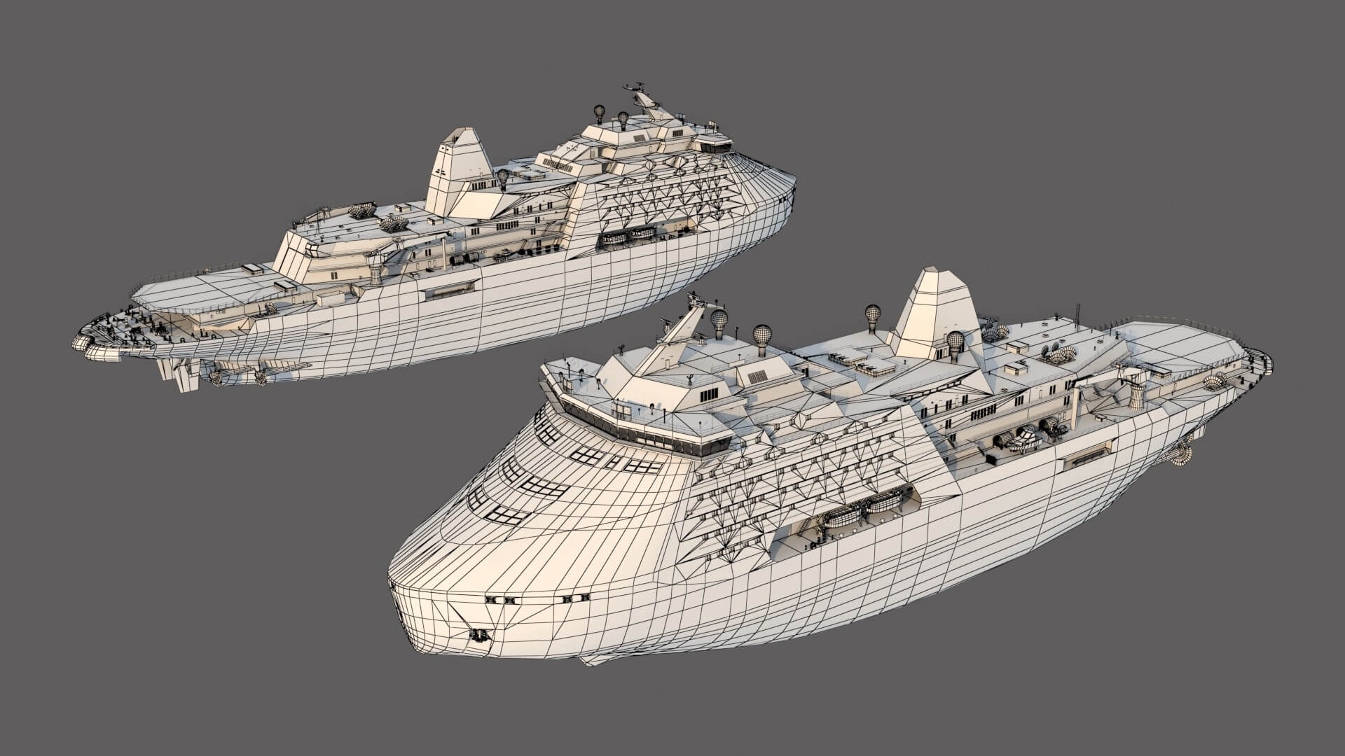 Icebreaker Lider Project 10510 - 3D Model by citizensnip