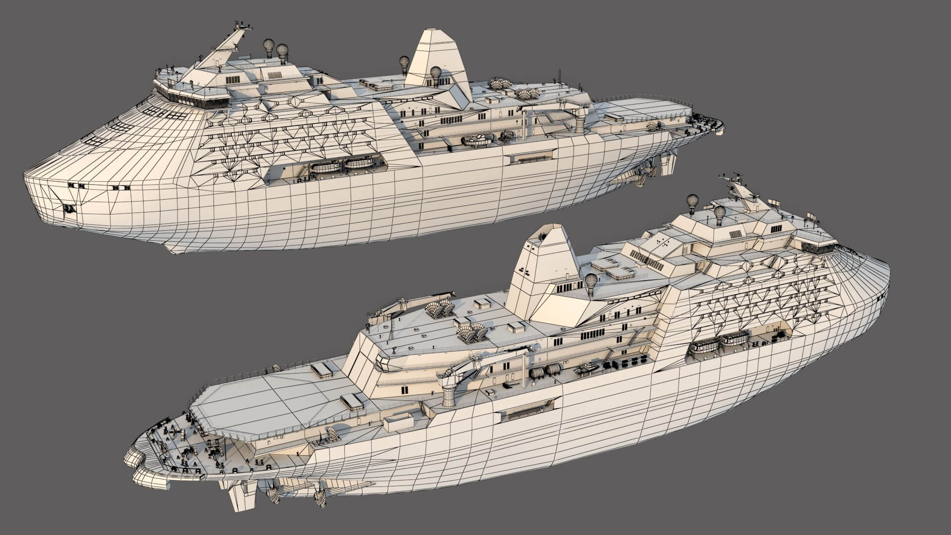 Icebreaker Lider Project 10510 - 3D Model by citizensnip