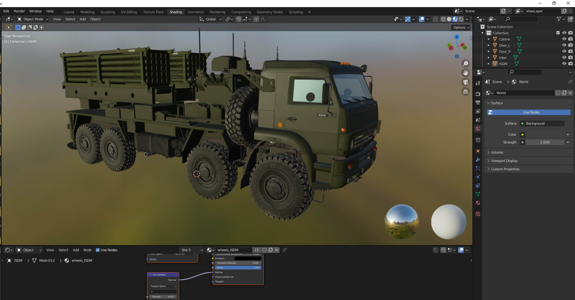 Isdm Zemledeliye Mine-Laying System 3D Model by citizensnip