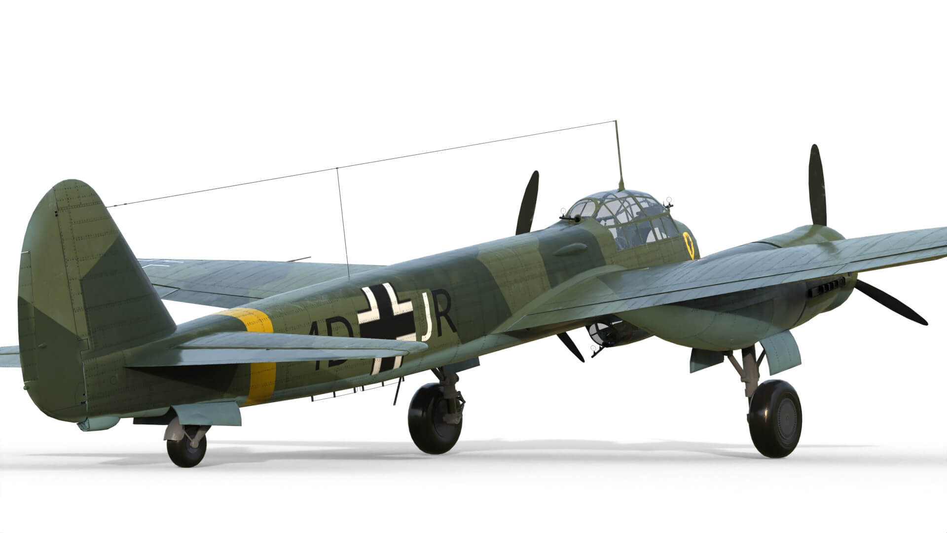 Junkers Ju 88 Bomber - 3D Model by citizensnip