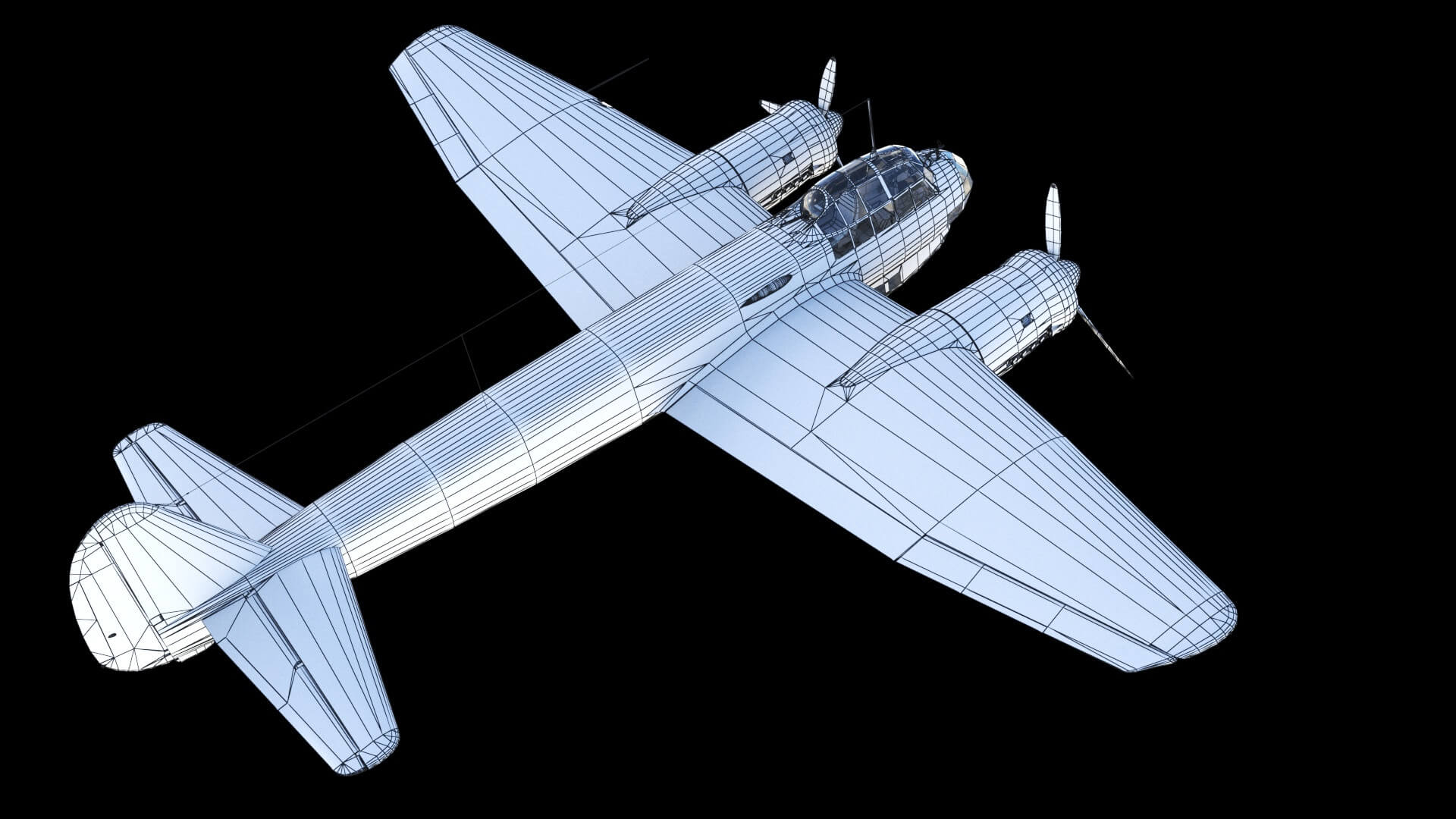 Junkers Ju 88 Bomber - 3D Model by citizensnip