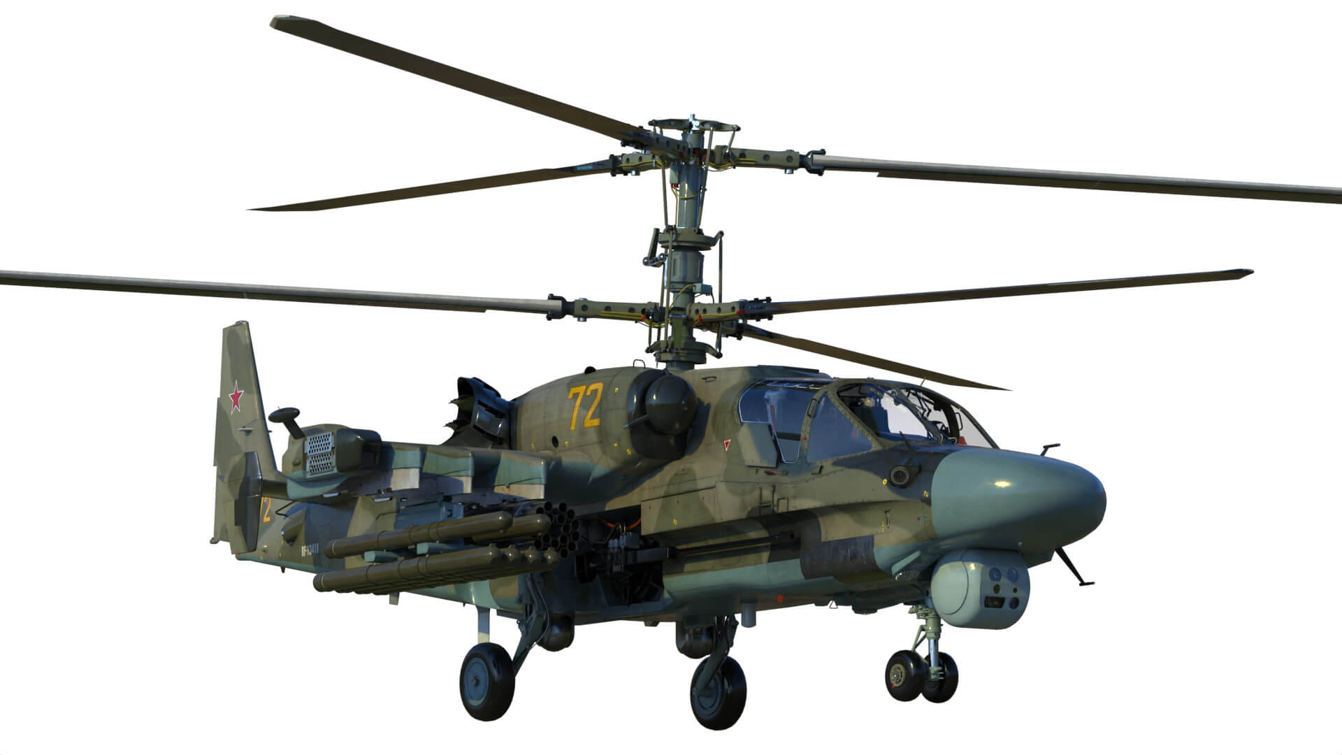 KA-52 Alligator Hokum B 3D Model by citizensnip