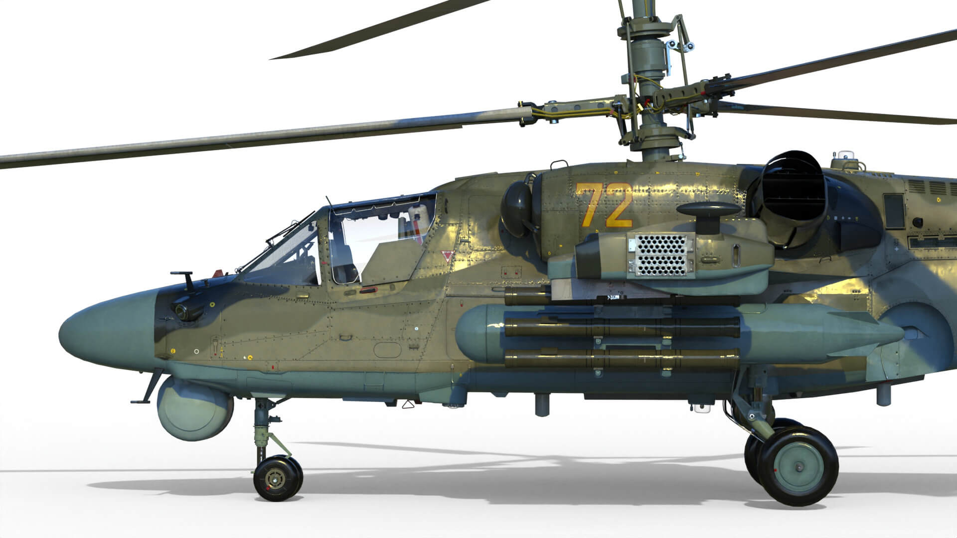 KA-52 Alligator Hokum B 3D Model by citizensnip