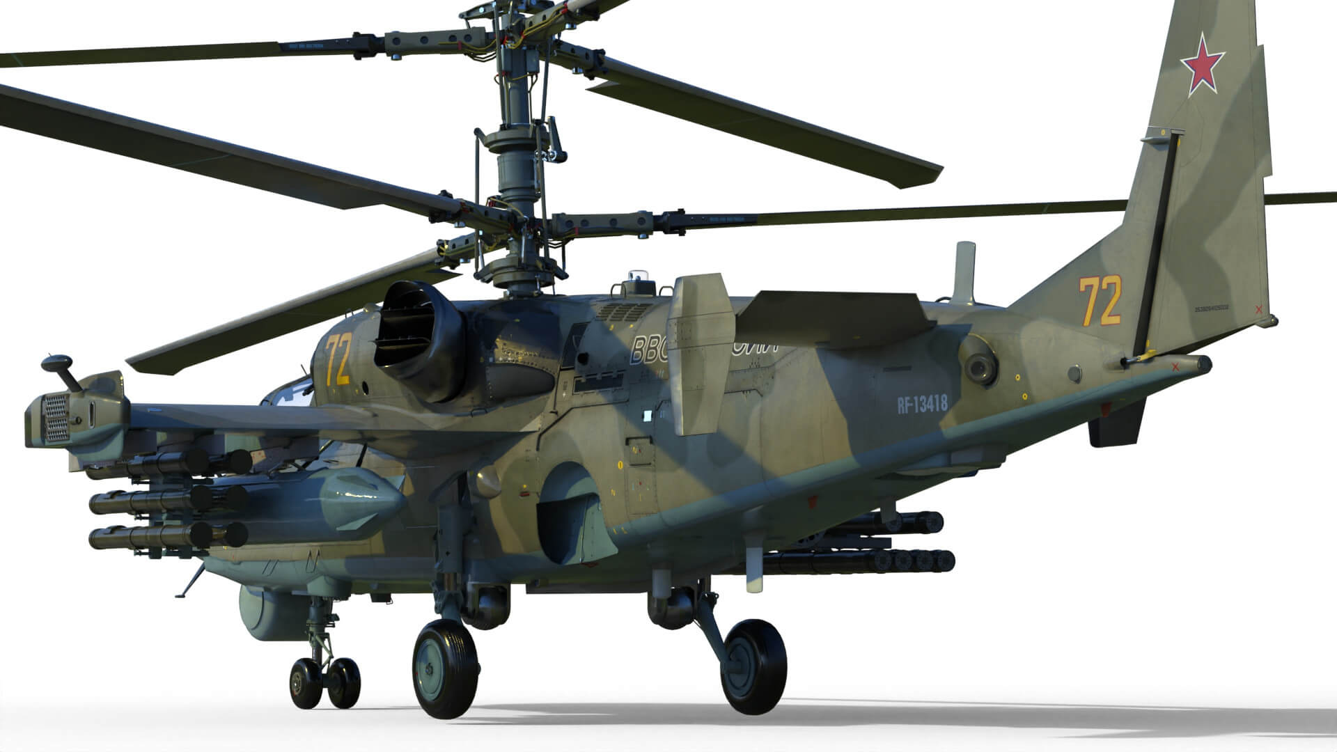 KA-52 Alligator Hokum B 3D Model by citizensnip