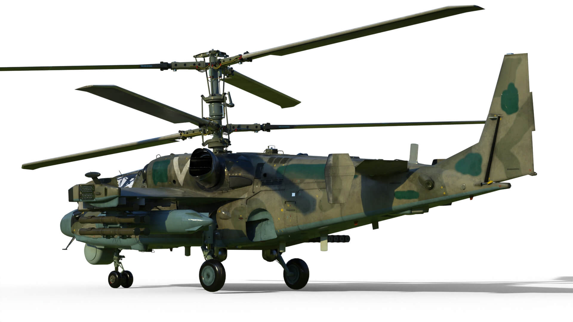 KA-52 Alligator Hokum B 3D Model by citizensnip