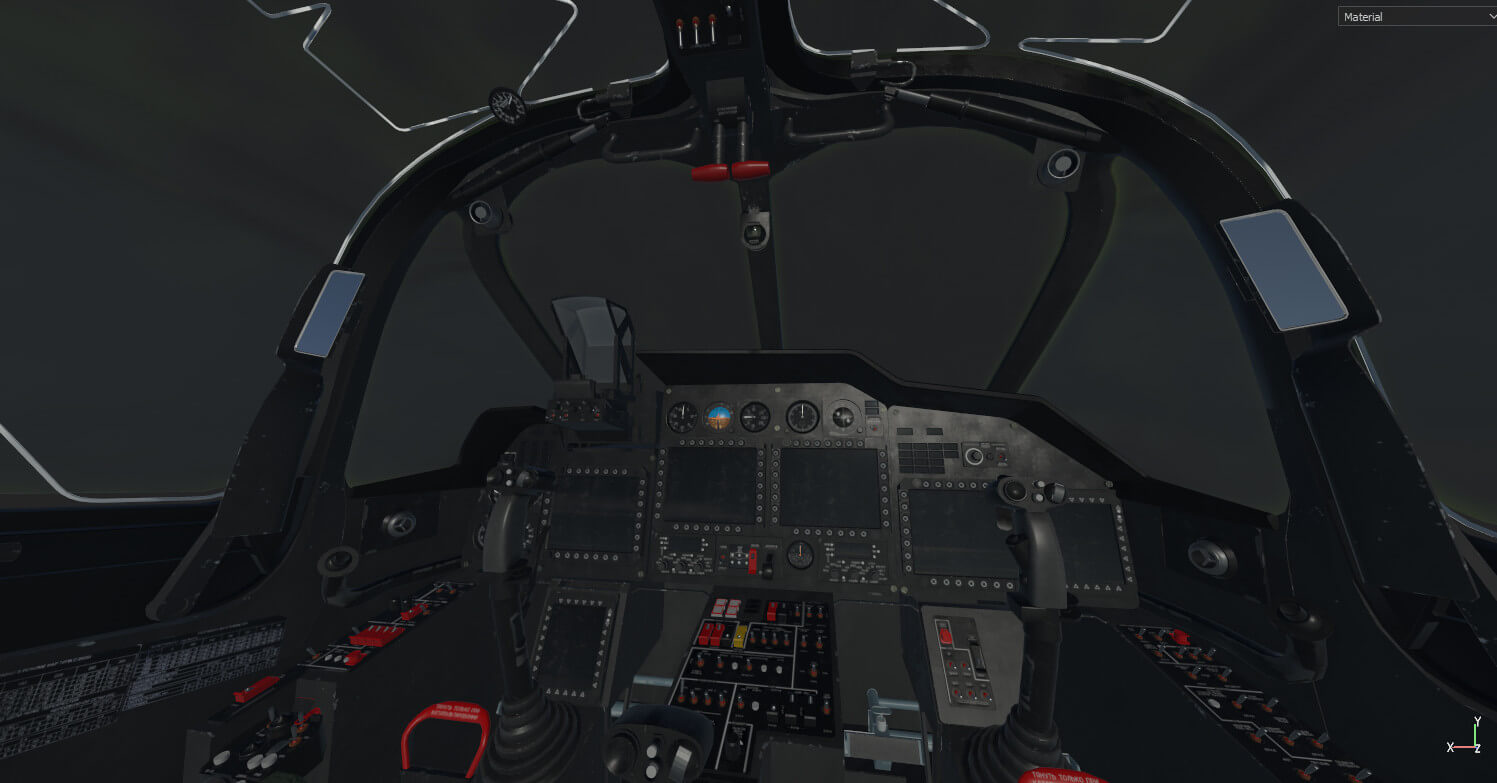 KA-52 Alligator Hokum B 3D Model by citizensnip